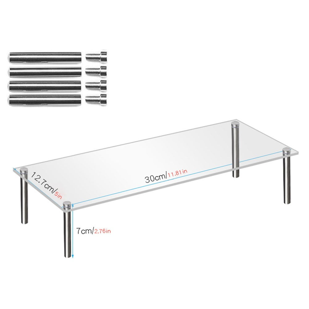 Acrylic Cake Stand Display Shelf Set - Strong Load-Bearing Birthday ...