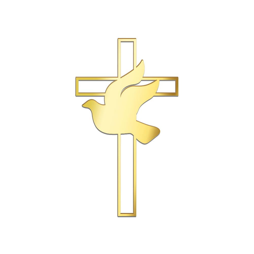 Acrylic Cake Topper,Dove Cross Cake Toppers,Religious Cake Topper,Holy ...