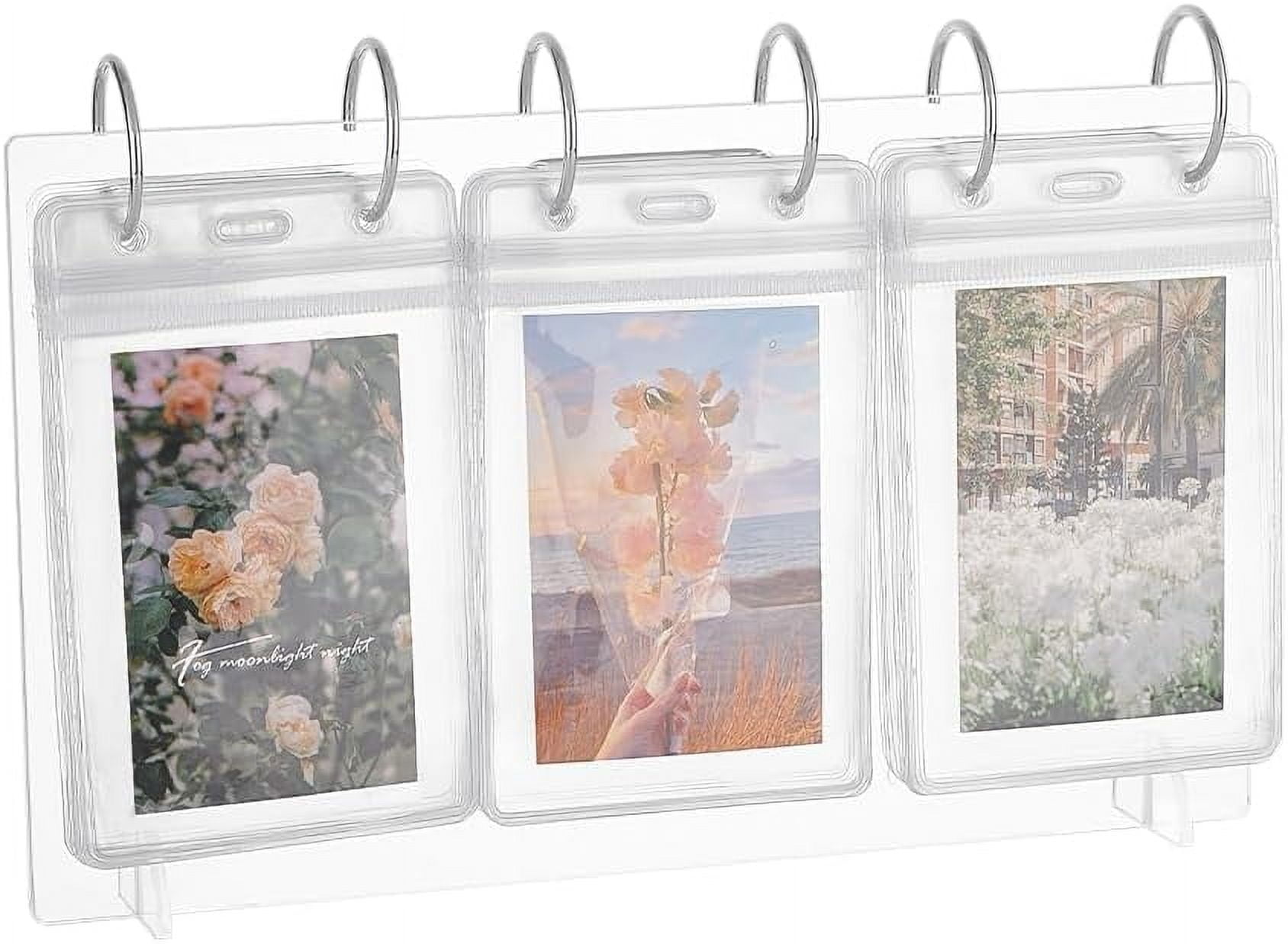 Acrylic Calendar Album Desktop Mini Album Holder Flip Calendar Photo ...