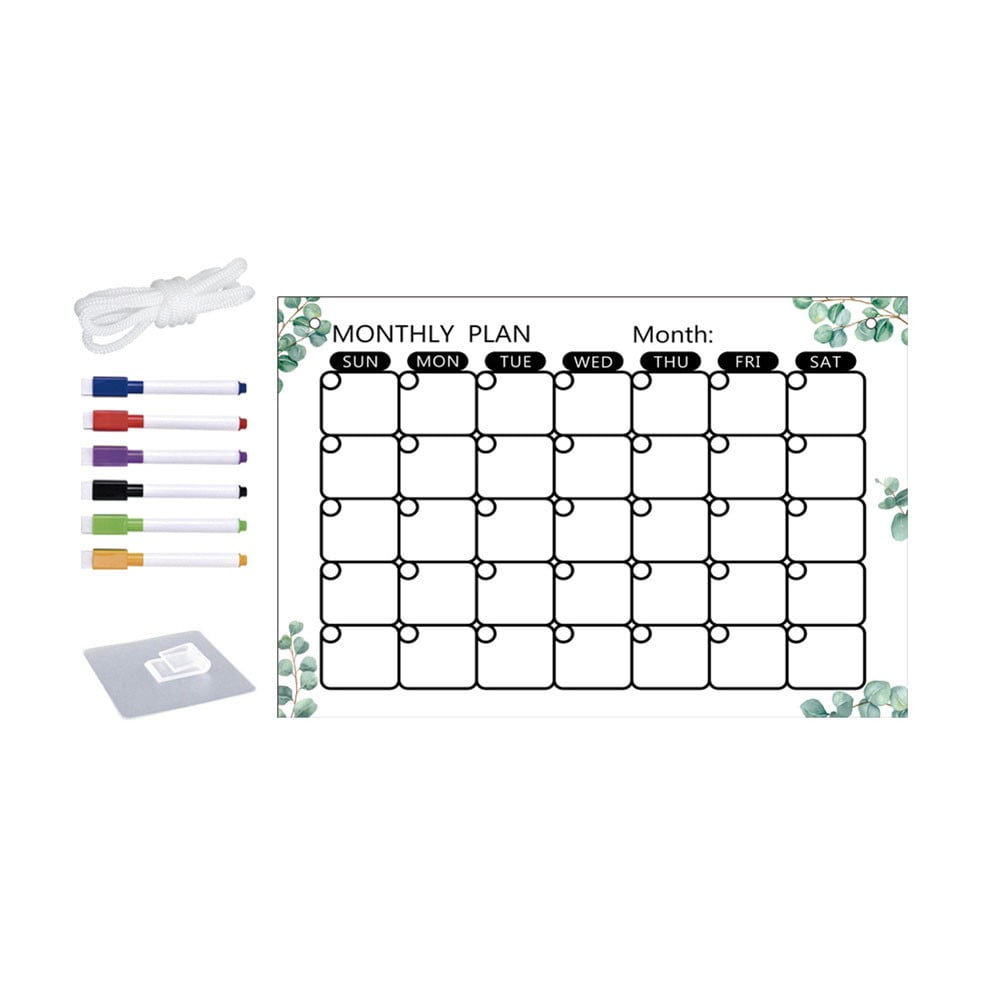 Acrylic Calendar Transparent Tablet Calendar-Three-Dimensional Hanging ...