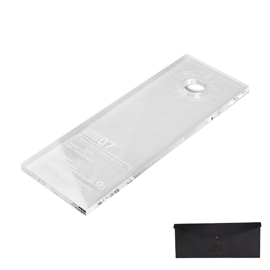 Acrylic Camping Table Unit Board Replacement Portable Clear IGT Table ...