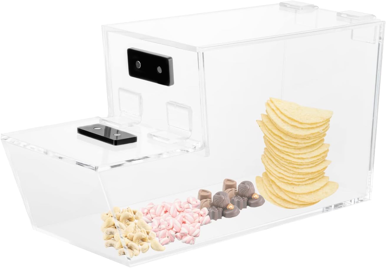 Acrylic Candy Bin, 4.5L Candy Dispenser Box Clear Candy Jars Countertop ...