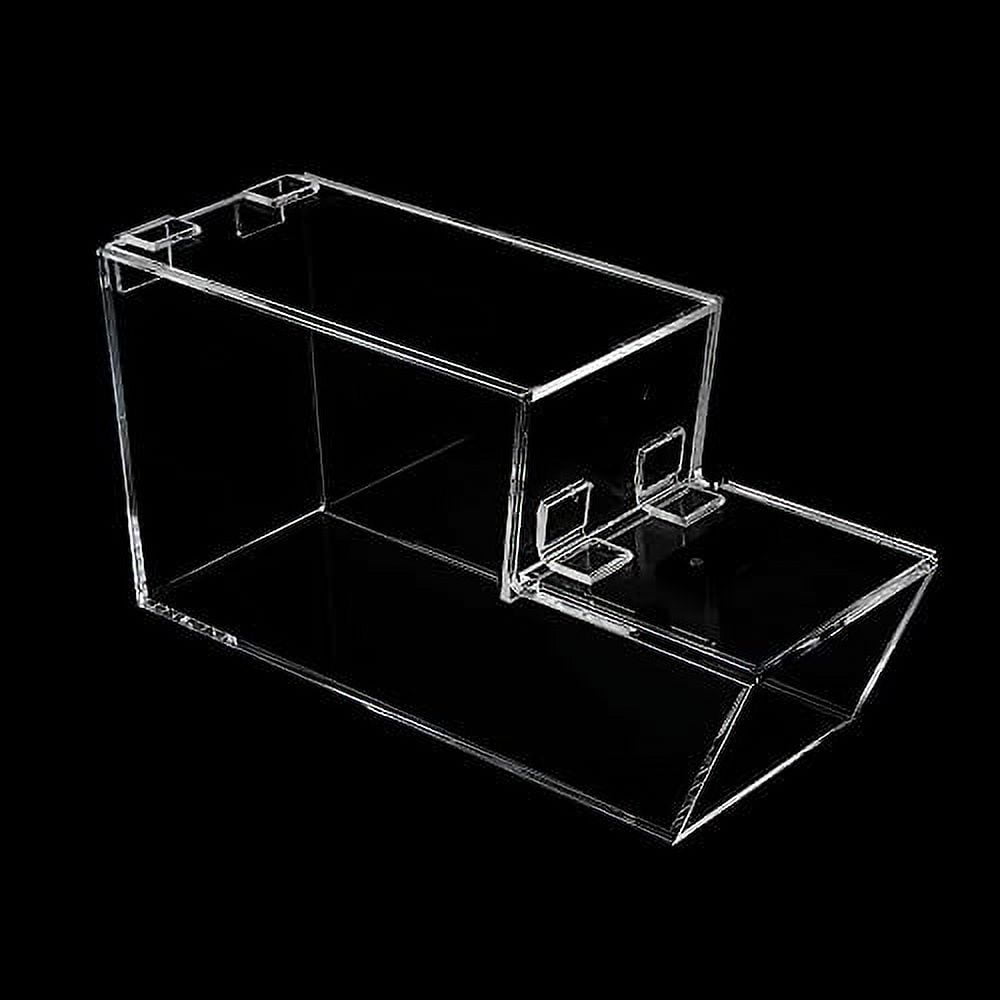 Acrylic Candy Box Stackable Candy Dispenser Box Clear Candy Display Bin ...