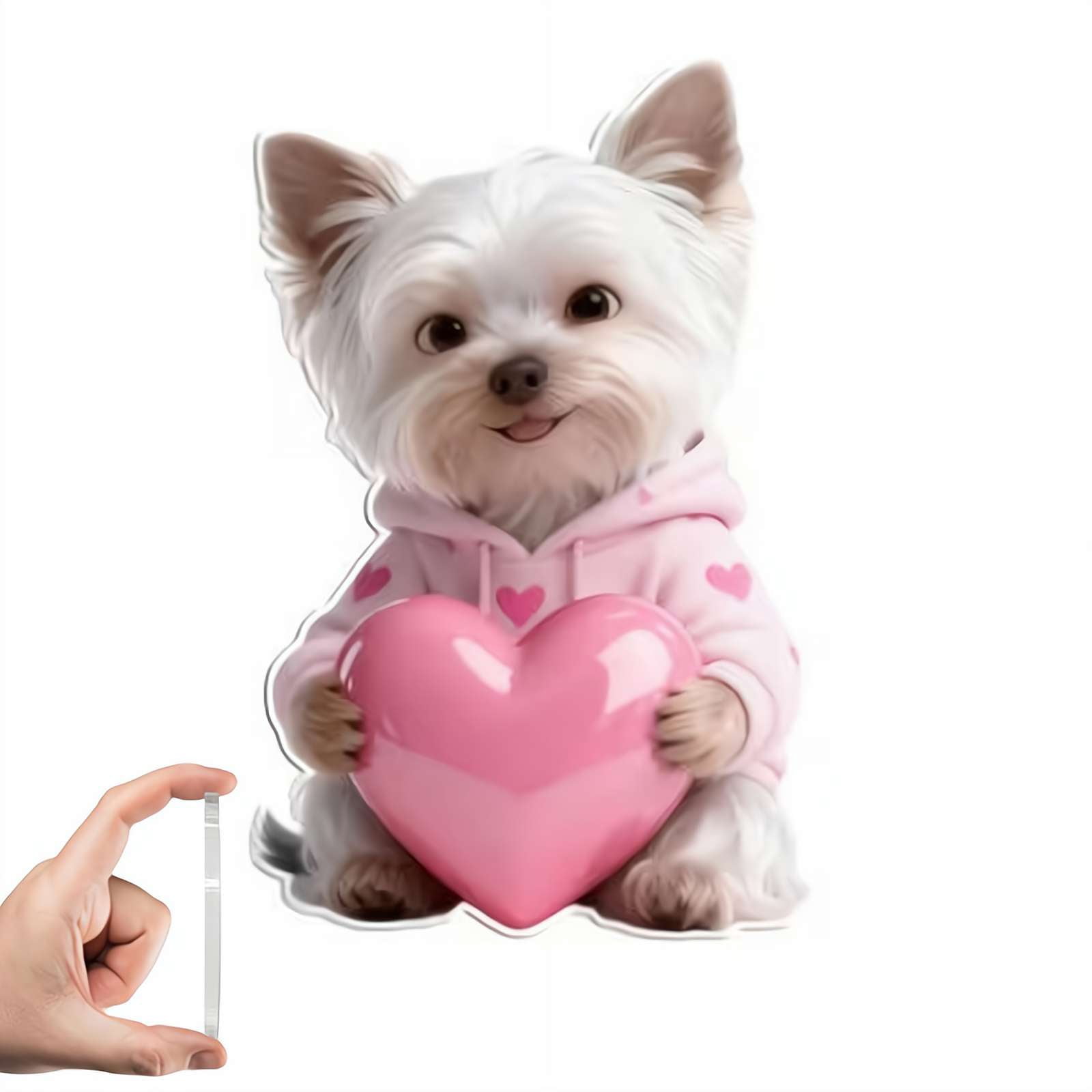 Acrylic Car A-ir Vent Clip Decoration, Cute Animal Design, Fragrance ...