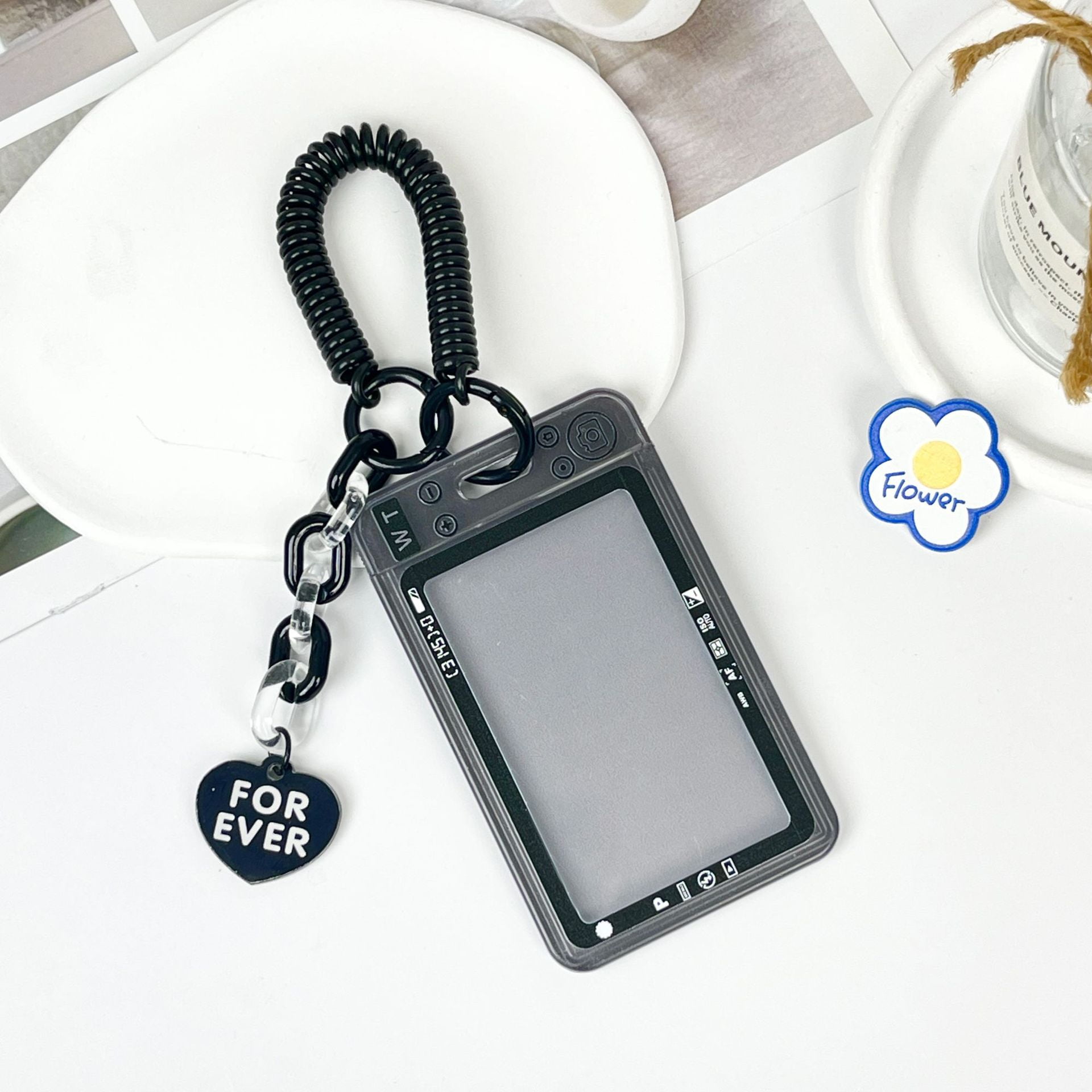 Acrylic Card Case Pendant Card Holder INS Kpop Photocard Holder ...