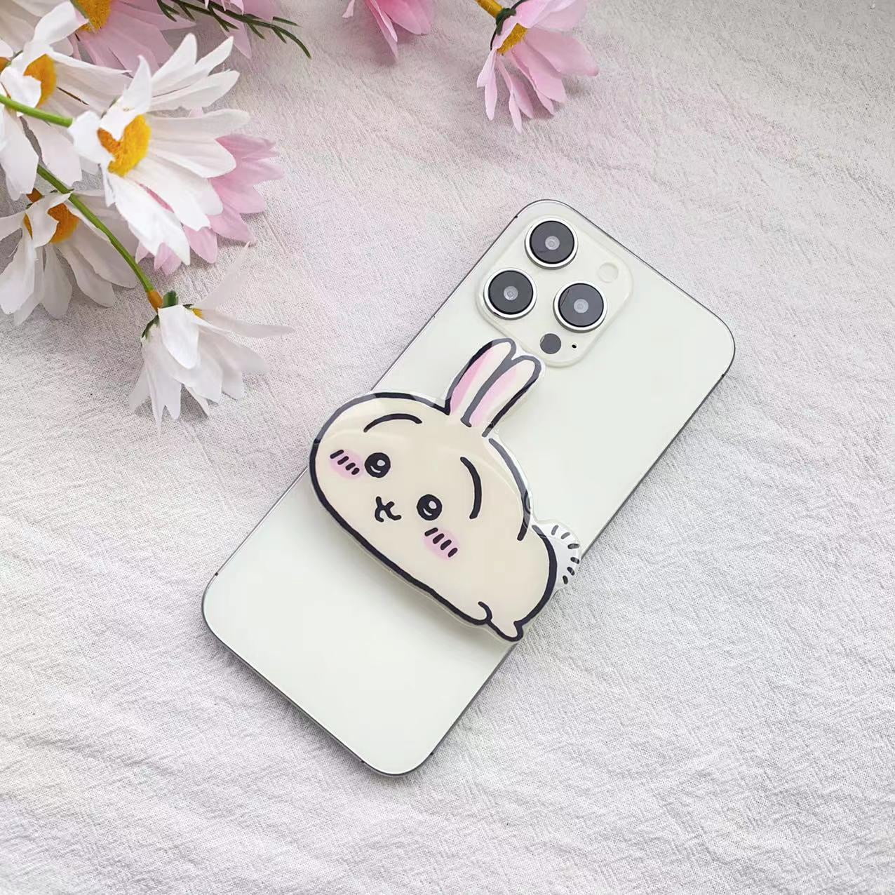 Acrylic Cartoon Mobile Phone Stand Chiikawa Anime Pattern Mobile Phones ...