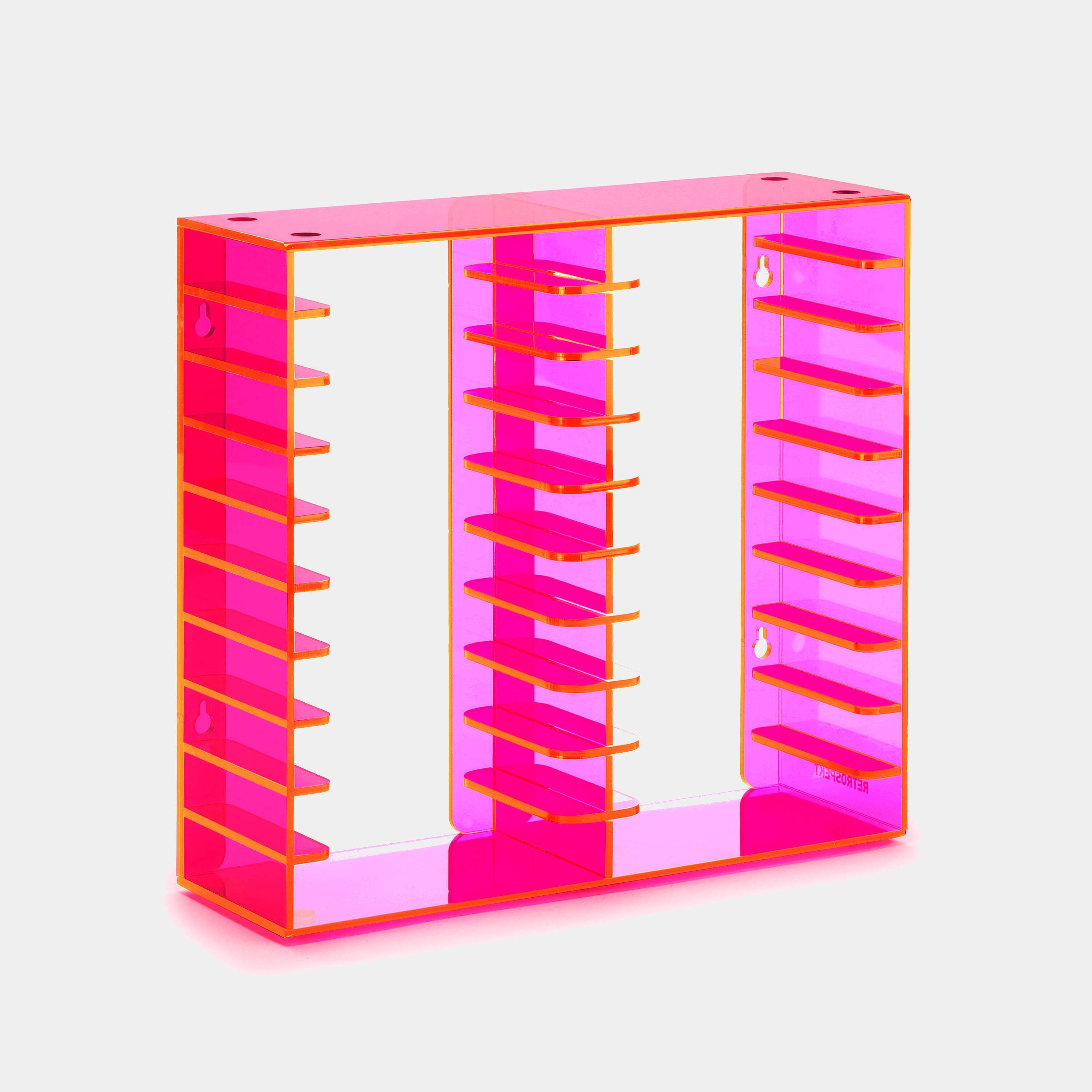 Acrylic Cassette Tape Storage Rack for 20 Cassettes: Electronics ...