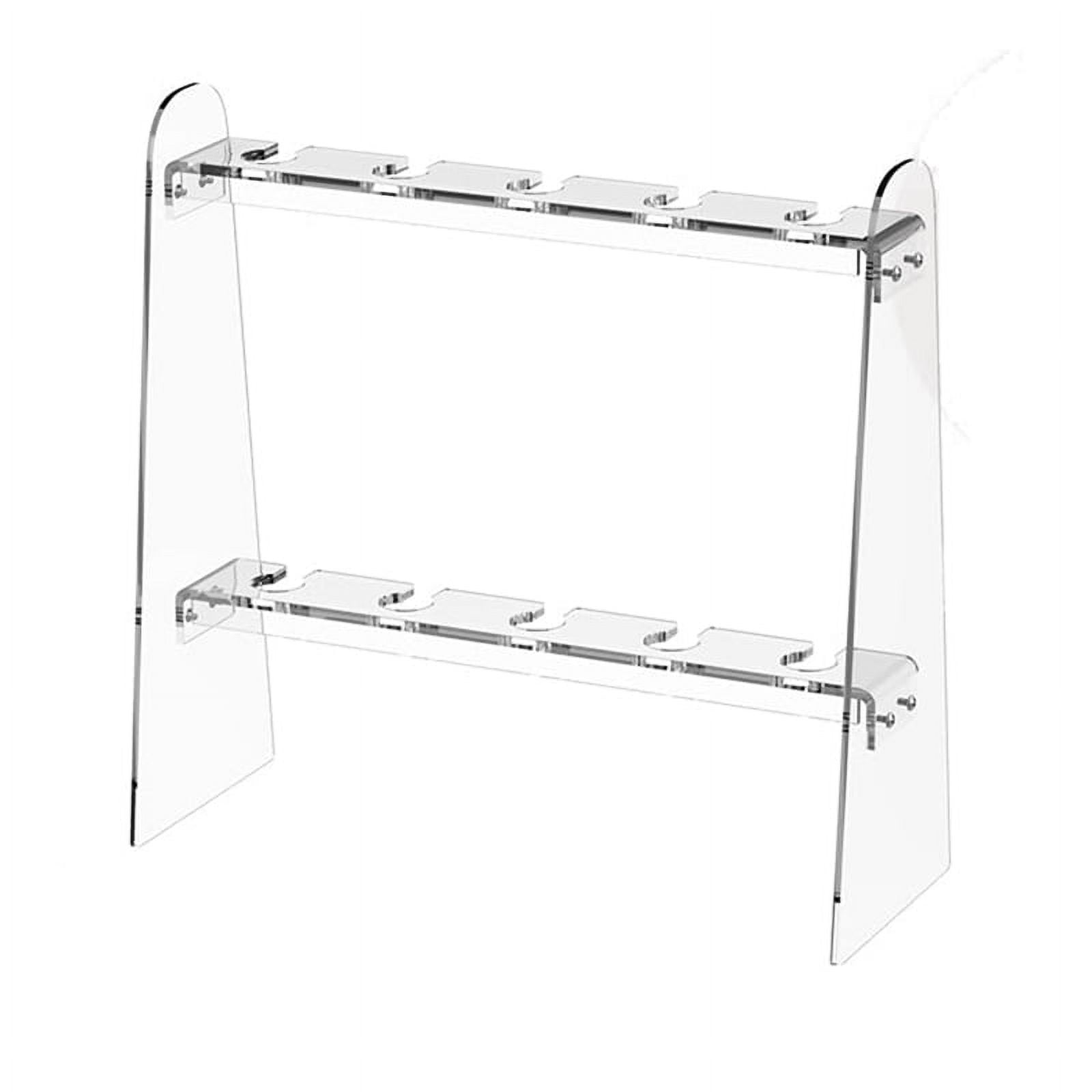 Acrylic Champagne Glass Holder Stand 2 Tier Champagne Wall with 10 ...