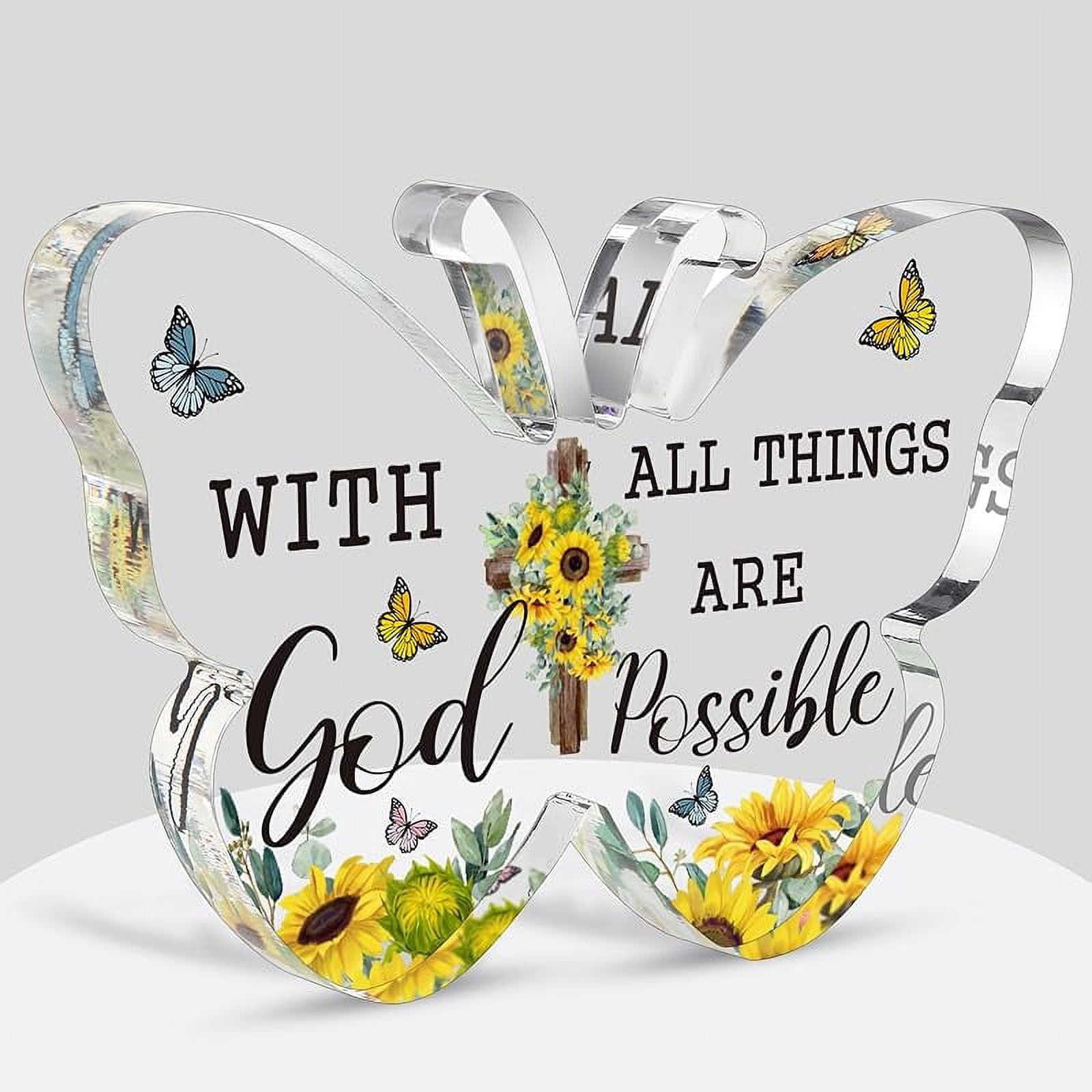 Acrylic Christian Gifts Bible Verses Religious Gifts for Women Men ...