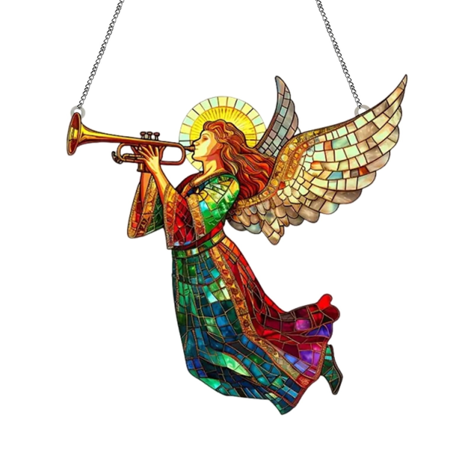 Acrylic Christmas Angel 2024 New Is An Ideal Choice For Decorating Home