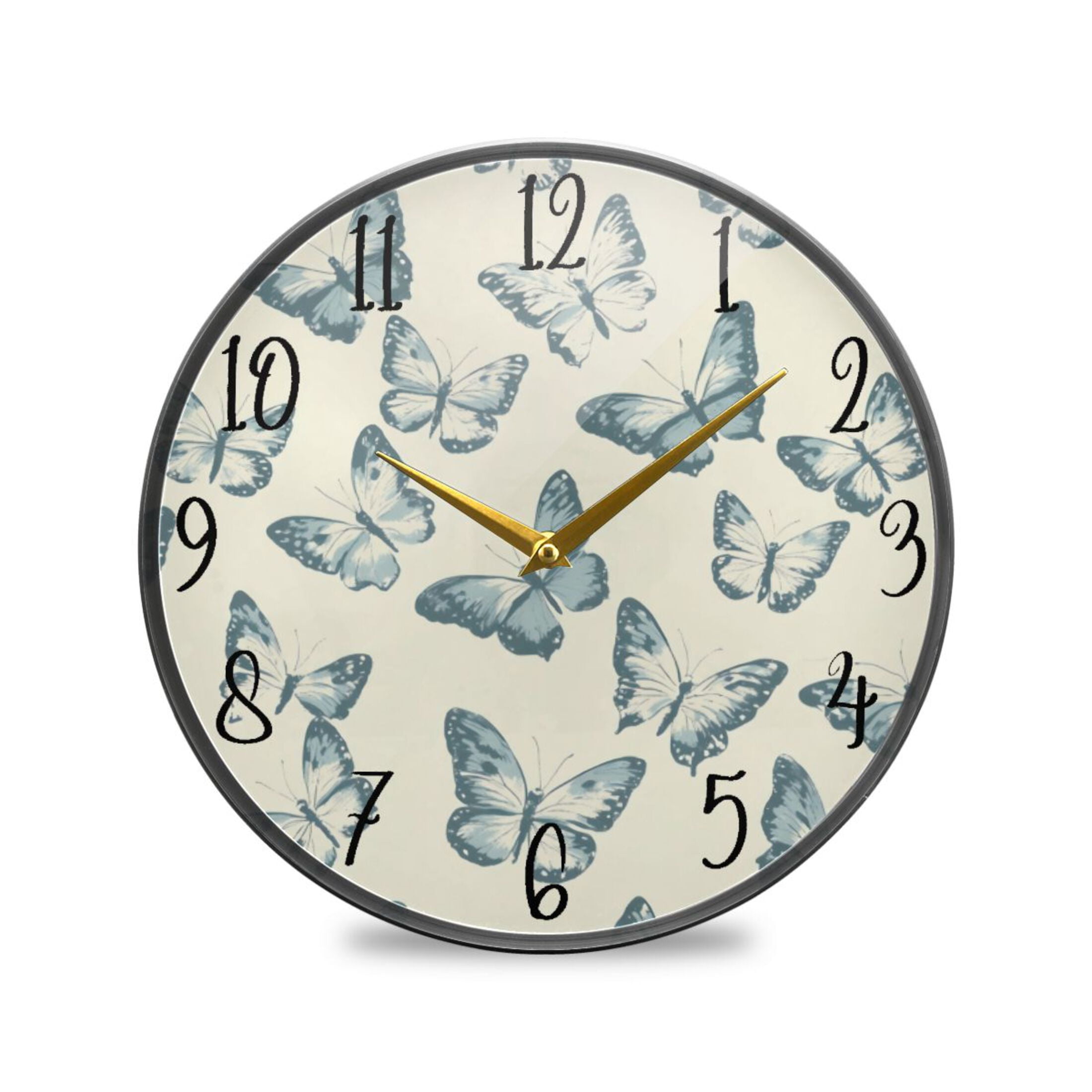 Acrylic Circular Clock 11.9x11.9 Inch Circular Clock Decorative Clock ...