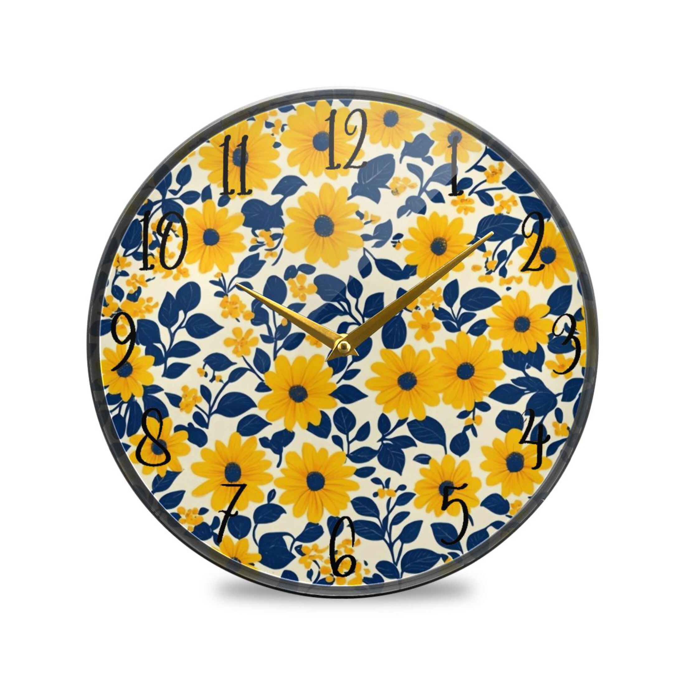 Acrylic Circular Clock 11.9x11.9 Inch Circular Clock Decorative Clock ...