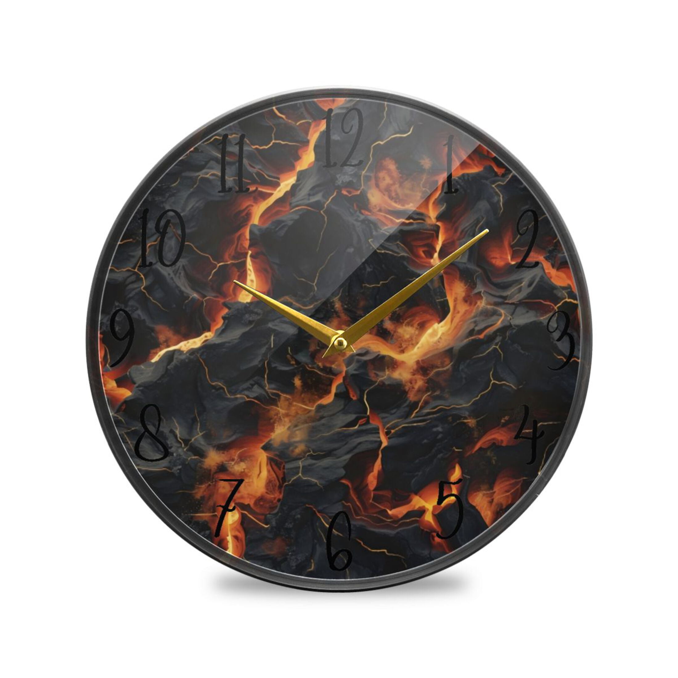 Acrylic Circular Clock 11.9x11.9 Inch Circular Clock Decorative Clock ...