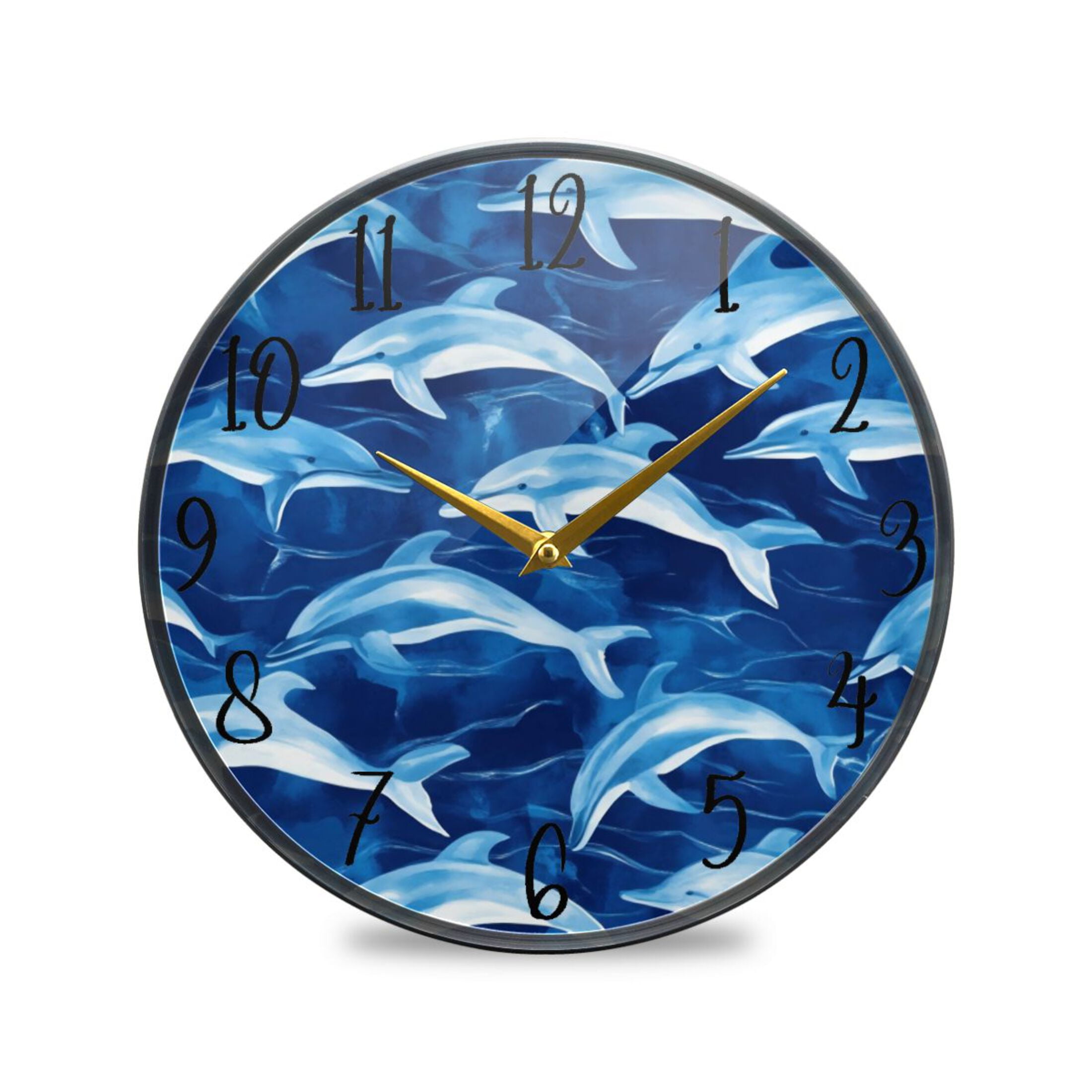 Acrylic Circular Clock 11.9x11.9 Inch Circular Clock Decorative Clock ...