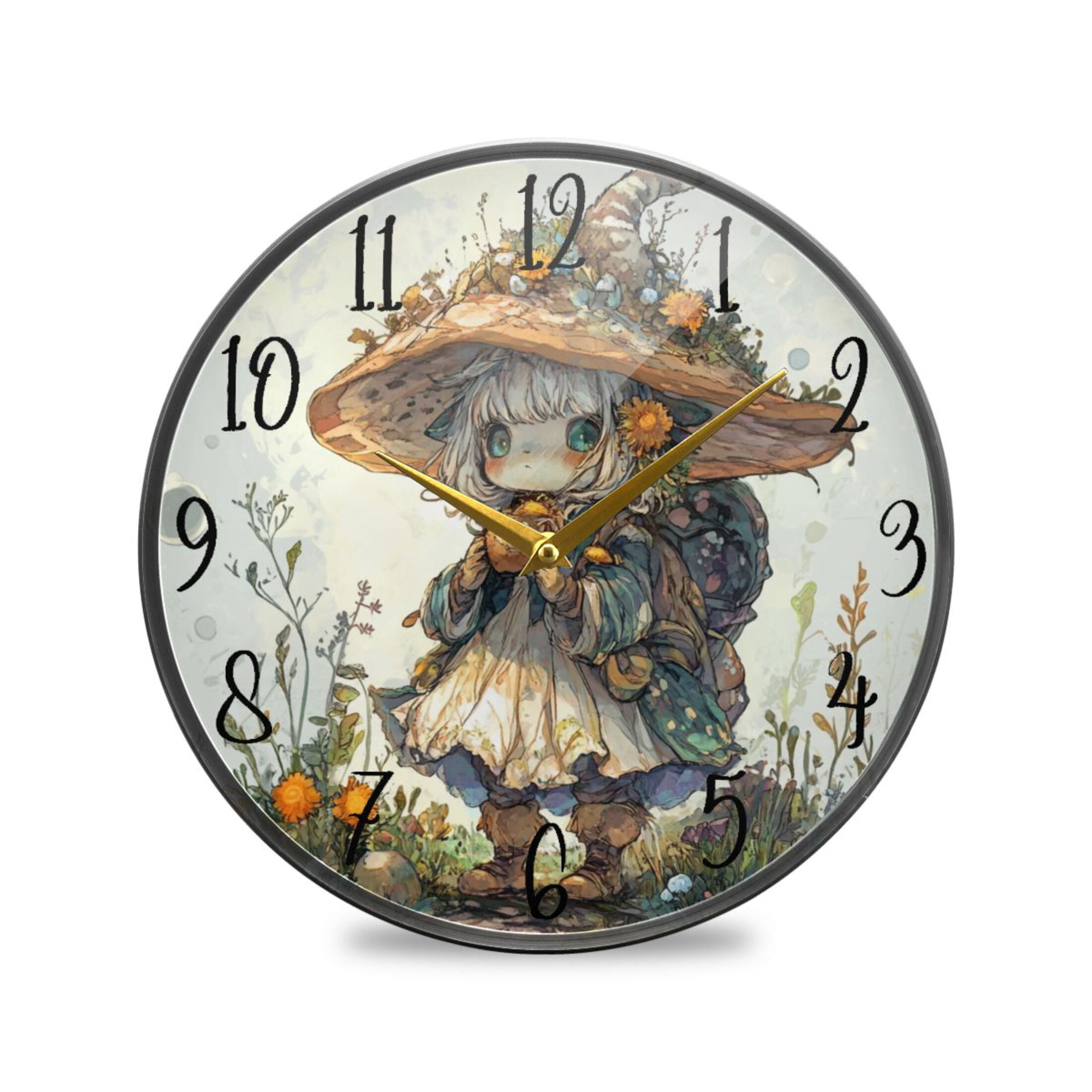 Acrylic Circular Clock 11.9x11.9 Inch Circular Clock Decorative Clock ...