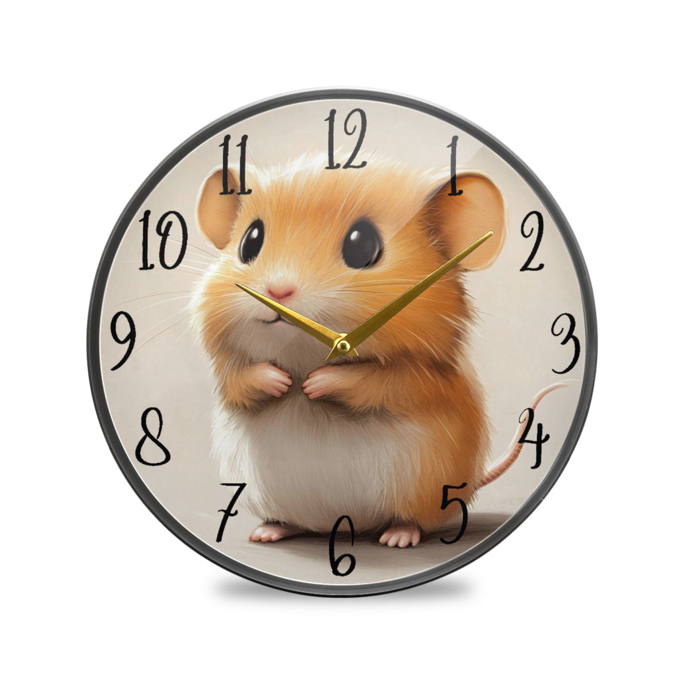 Acrylic Circular Clock 11.9x11.9 Inch Circular Clock Decorative Clock ...