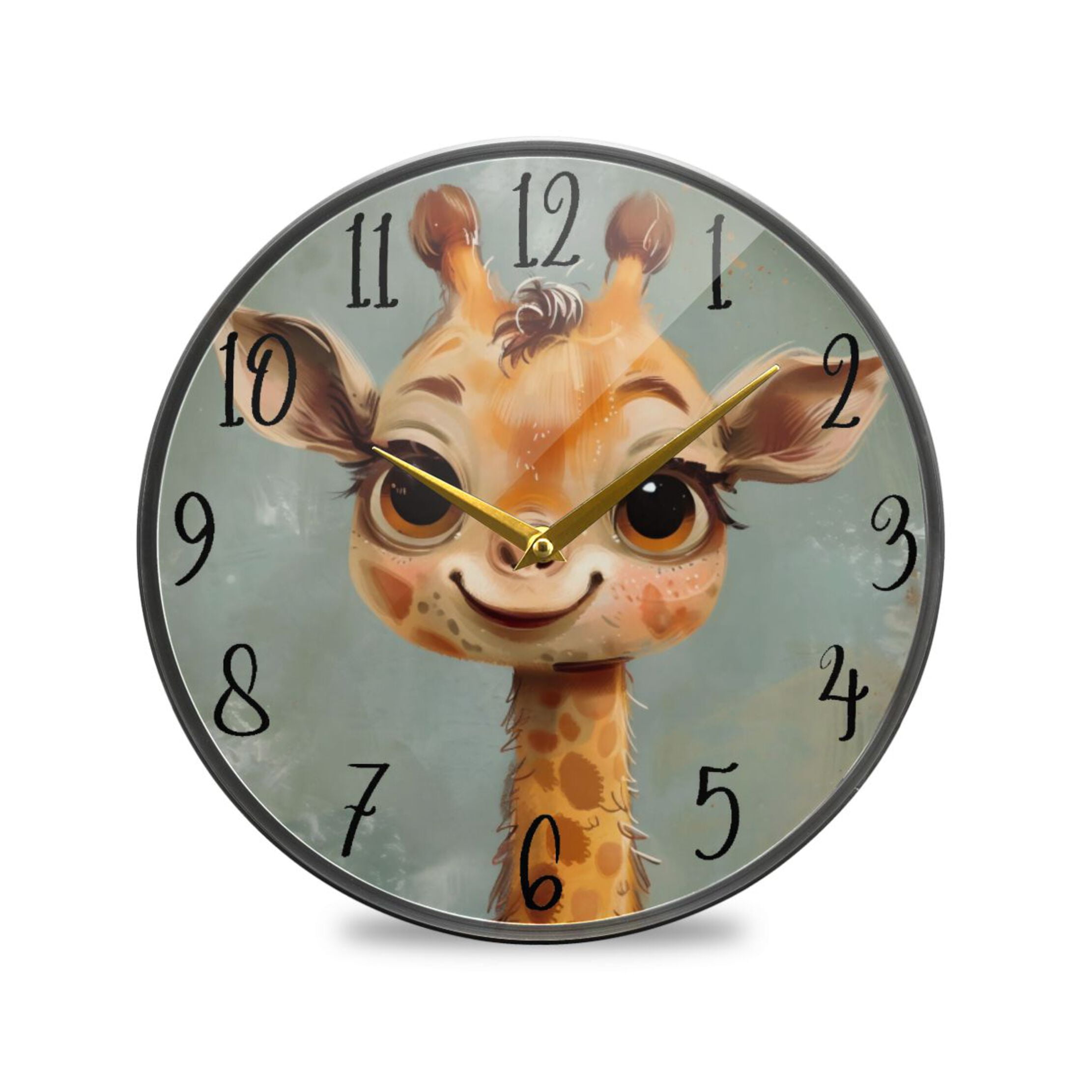 Acrylic Circular Clock 11.9x11.9 Inch Circular Clock Decorative Clock ...