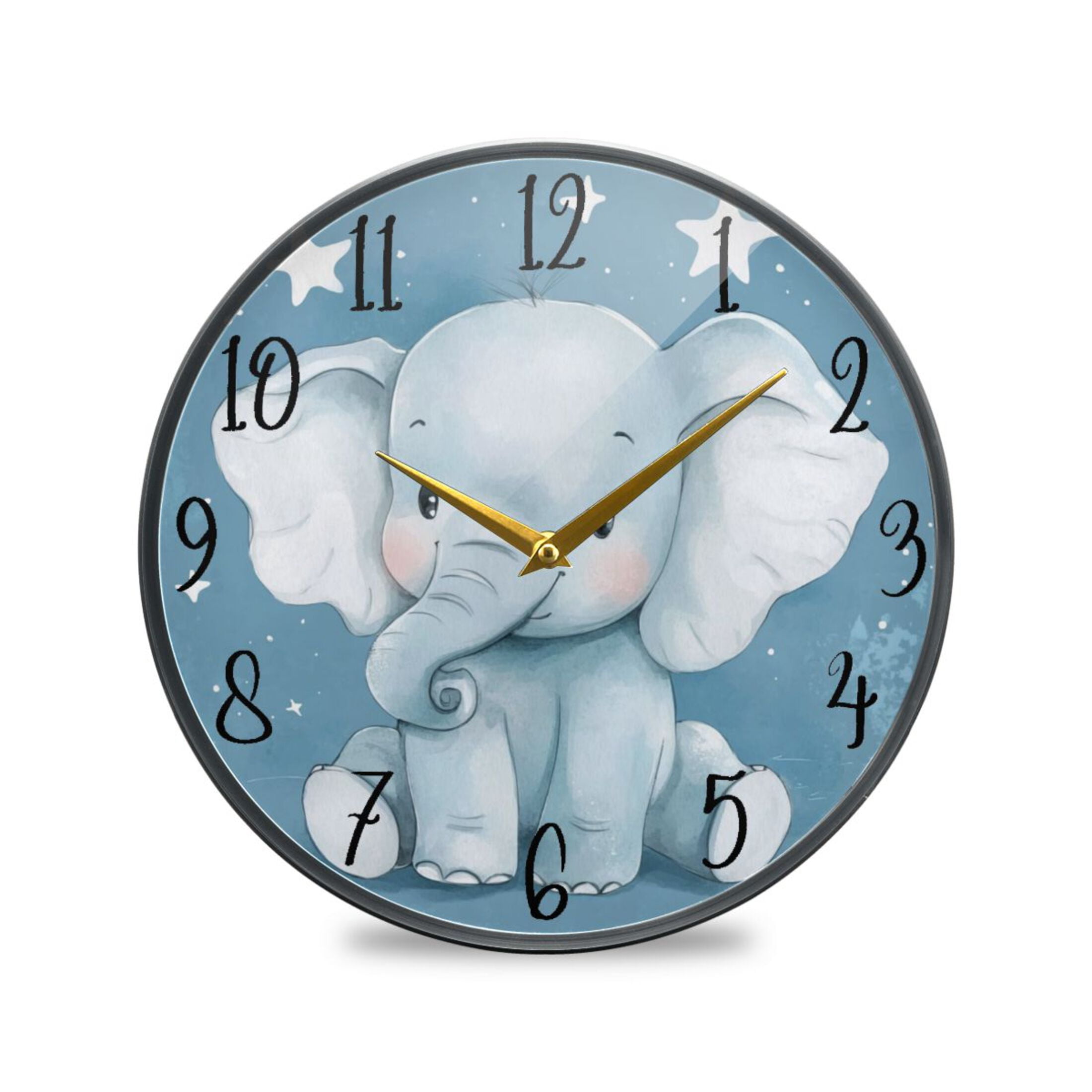 Acrylic Circular Clock 11.9x11.9 Inch Circular Clock Decorative Clock ...