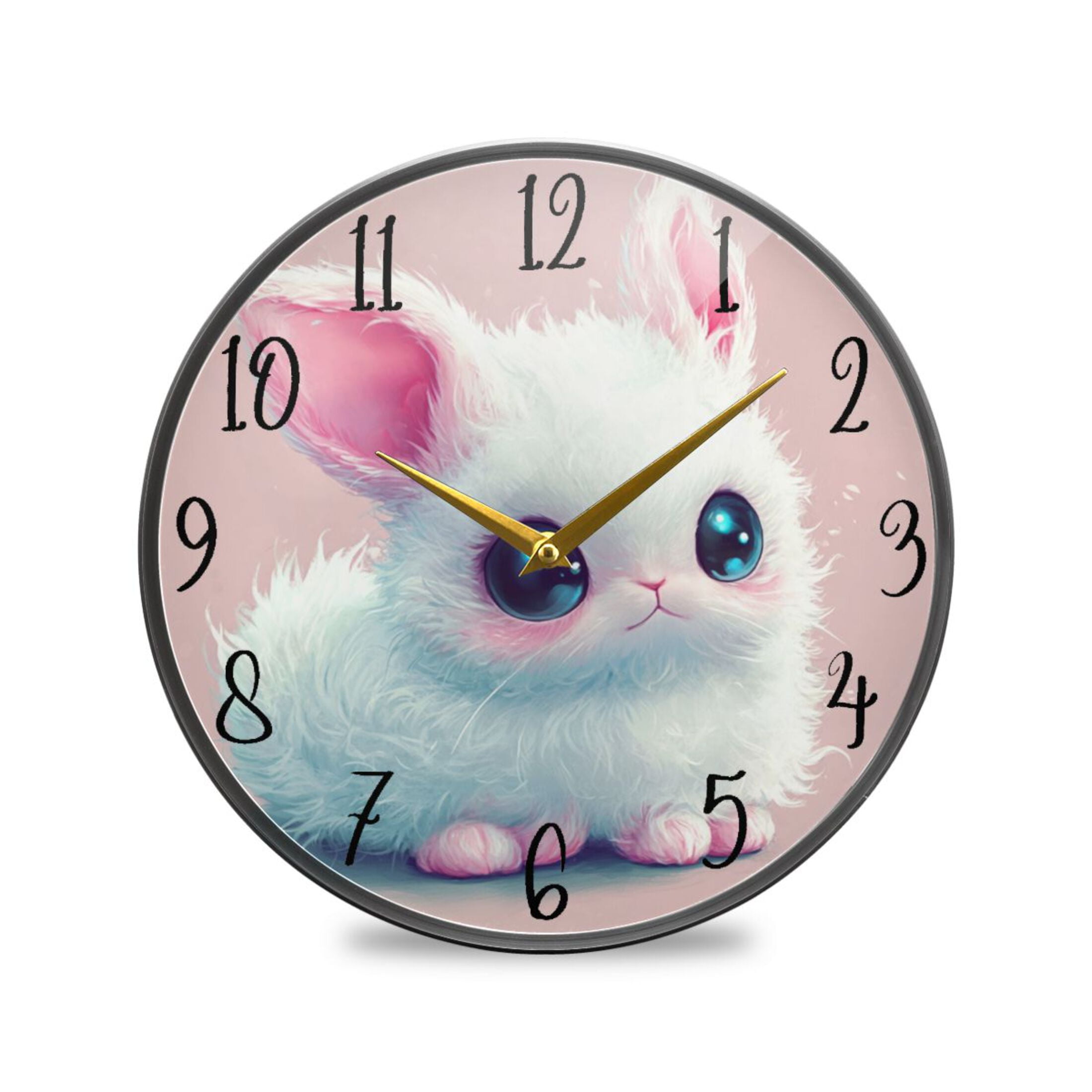Acrylic Circular Clock 11.9x11.9 Inch Circular Clock Decorative Clock ...