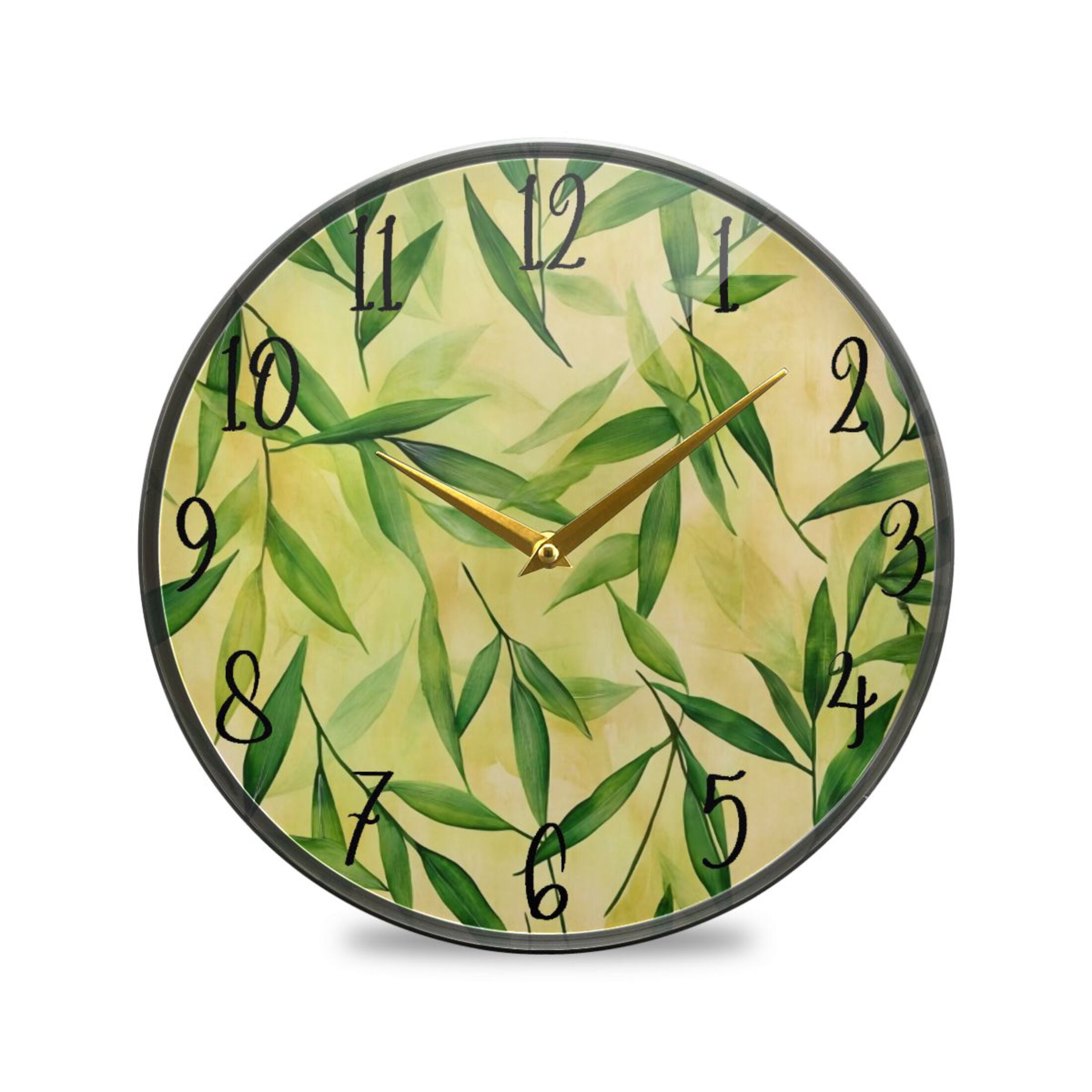 Acrylic Circular Clock 9.5x9.5 Inch Circular Clock Decorative Clock ...