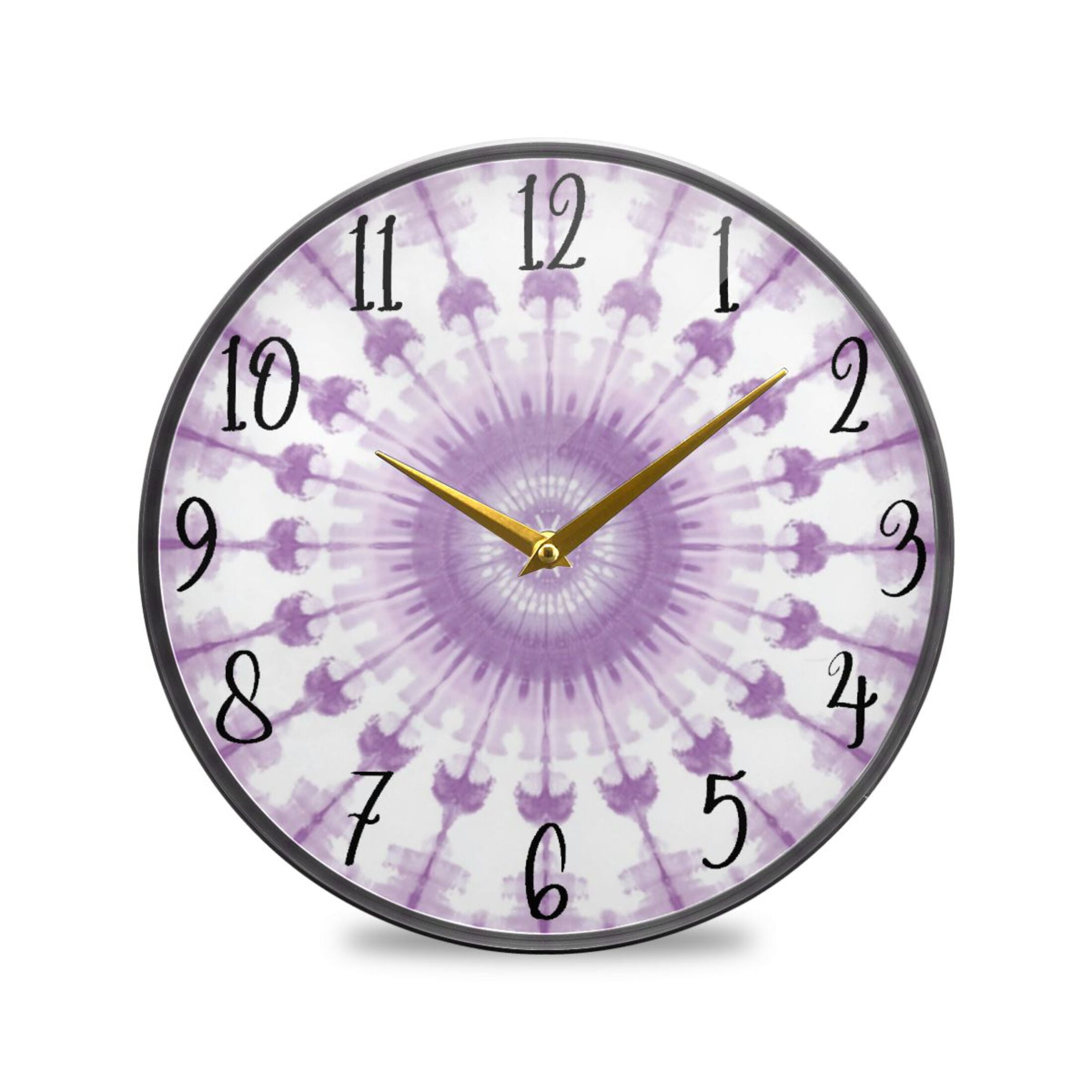 Acrylic Circular Clock 9.5x9.5 Inch Circular Clock Decorative Clock ...