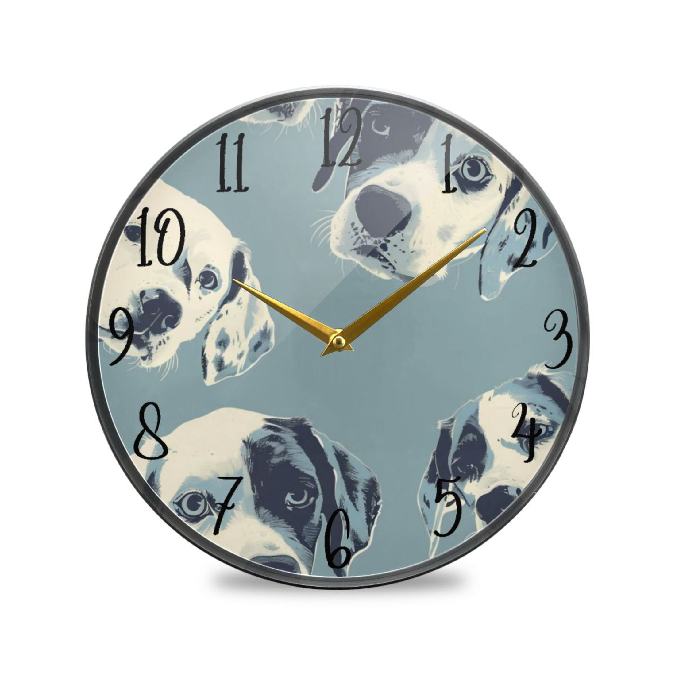 Acrylic Circular Clock 9.5x9.5 Inch Circular Clock Decorative Clock ...