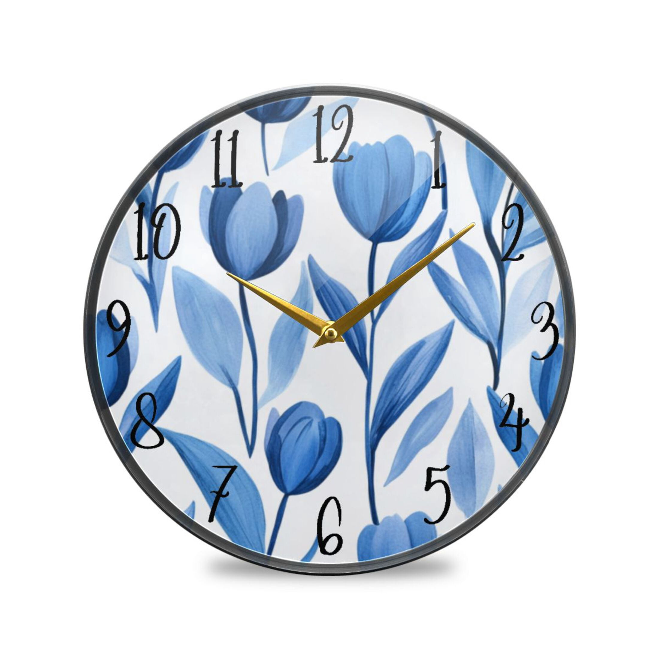 Acrylic Circular Clock 9.5x9.5 Inch Circular Clock Decorative Clock ...