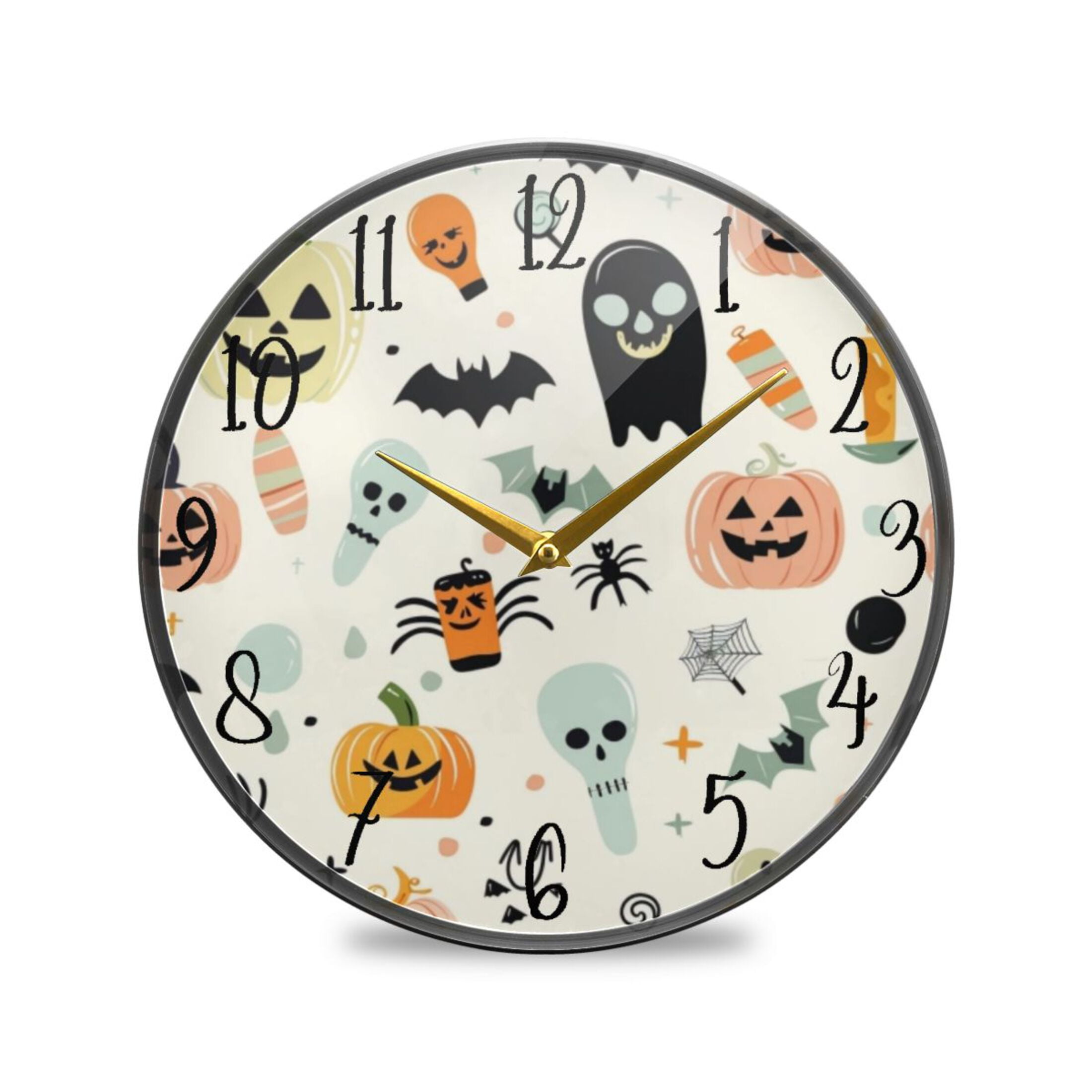 Acrylic Circular Clock 9.5x9.5 Inch Circular Clock Decorative Clock ...