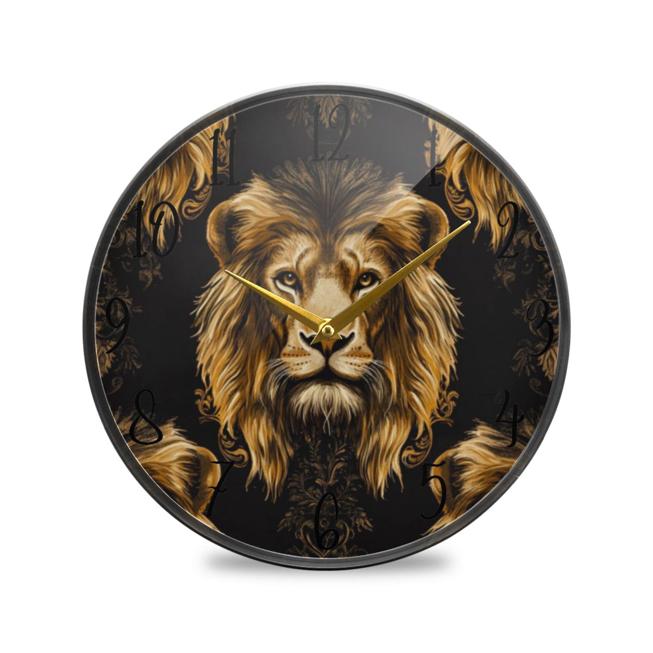 Acrylic Circular Clock 9.5x9.5 Inch Circular Clock Decorative Clock ...