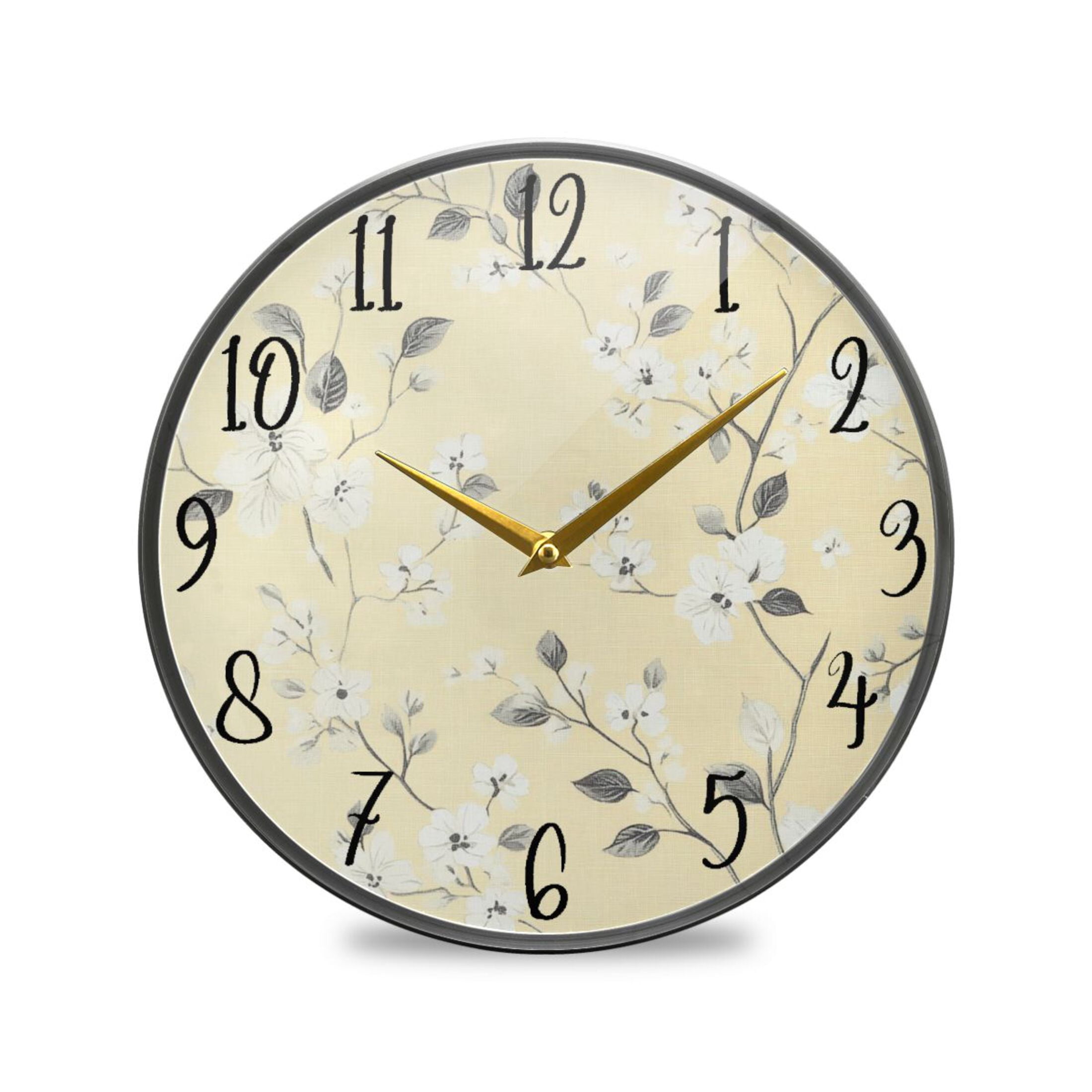 Acrylic Circular Clock 9.5x9.5 Inch Circular Clock Decorative Clock ...