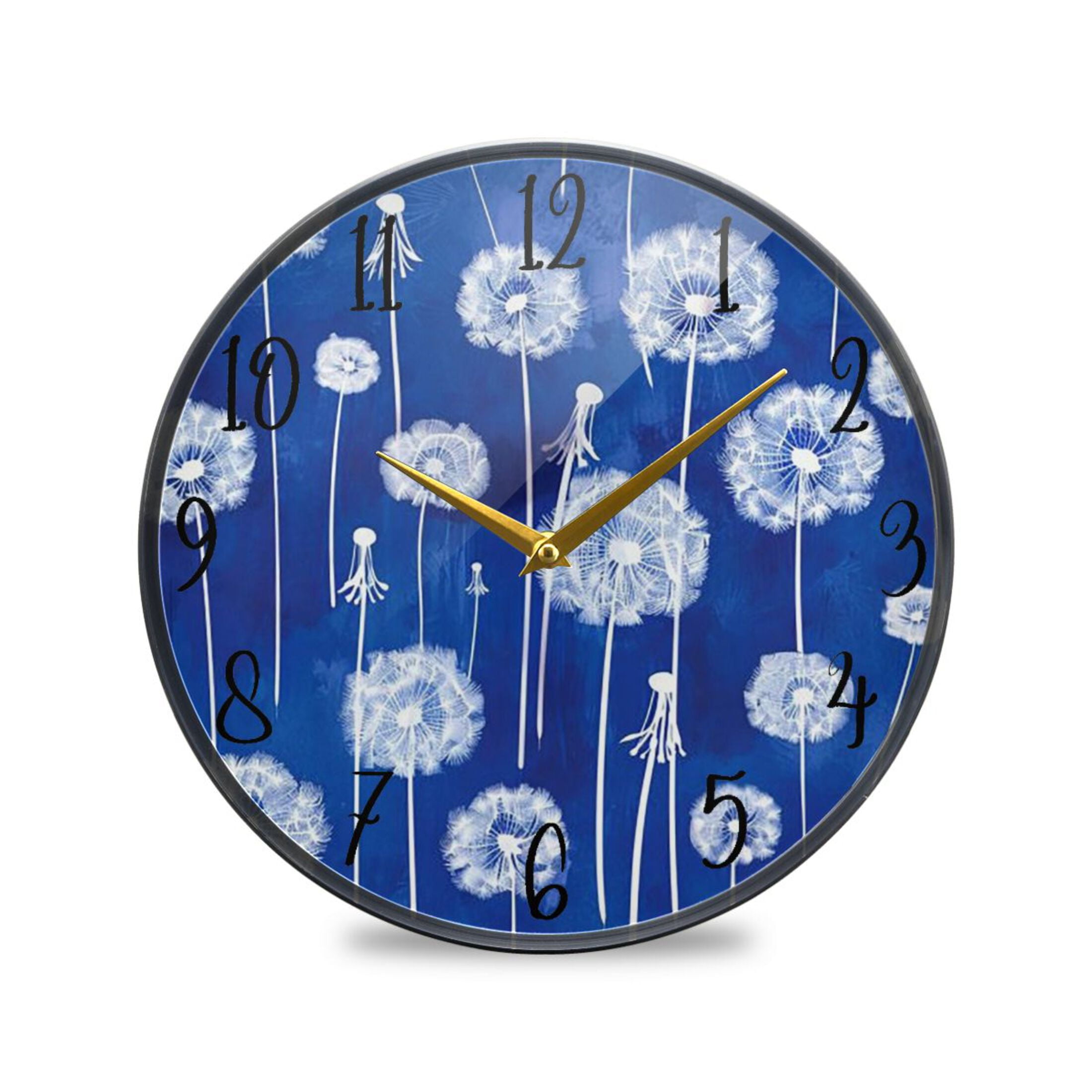 Acrylic Circular Clock 9.5x9.5 Inch Circular Clock Decorative Clock ...