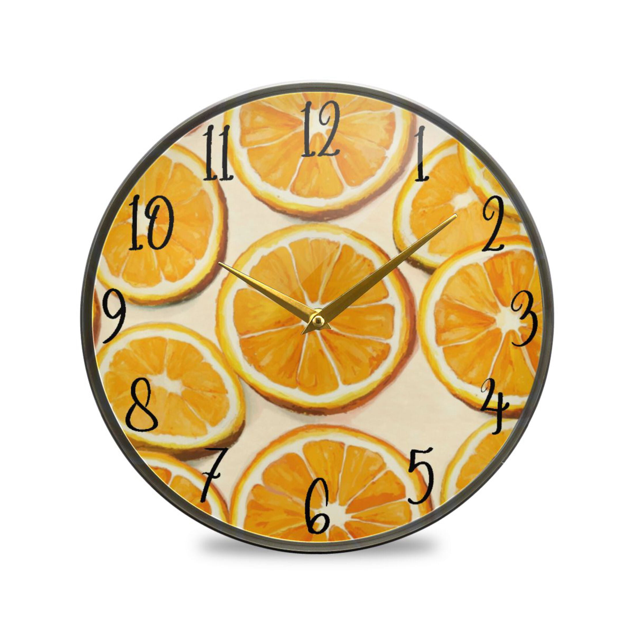 Acrylic Circular Clock 9.5x9.5 Inch Circular Clock Decorative Clock ...