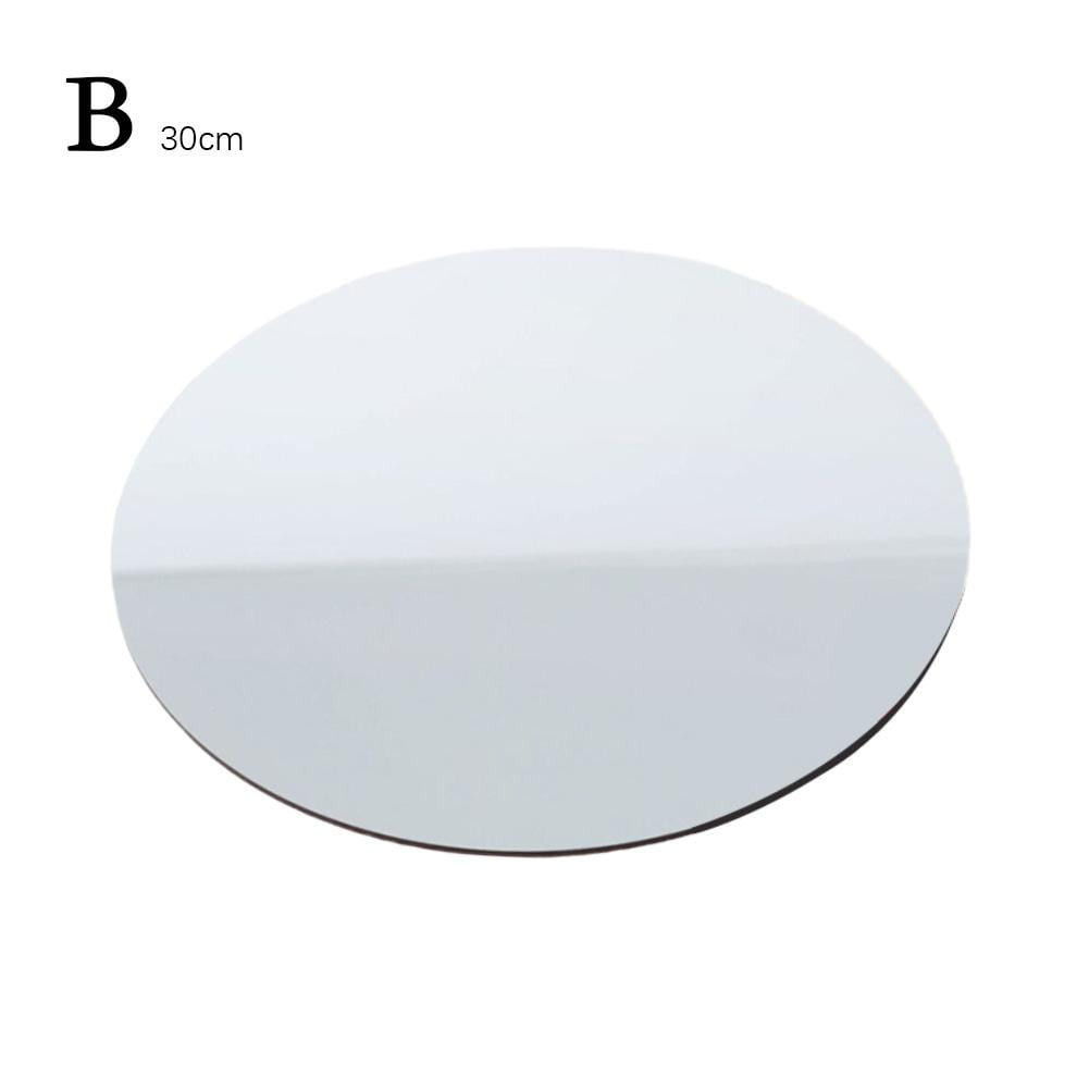 Acrylic Circular Mirror Center Ornament - Multiple Sizes for Table ...