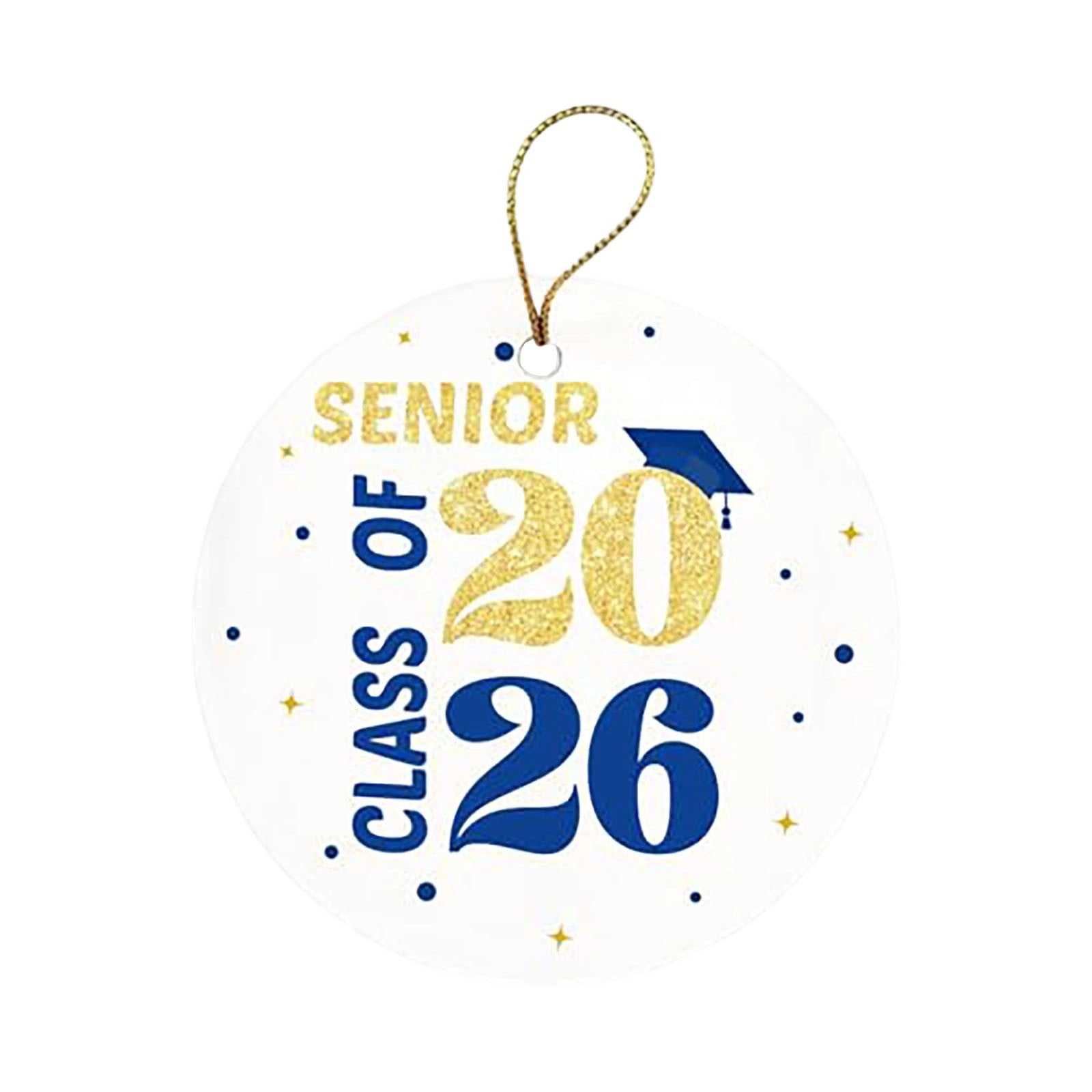 Acrylic Class of 2026 Christmas Ornament, Graduation Celebration Tree ...