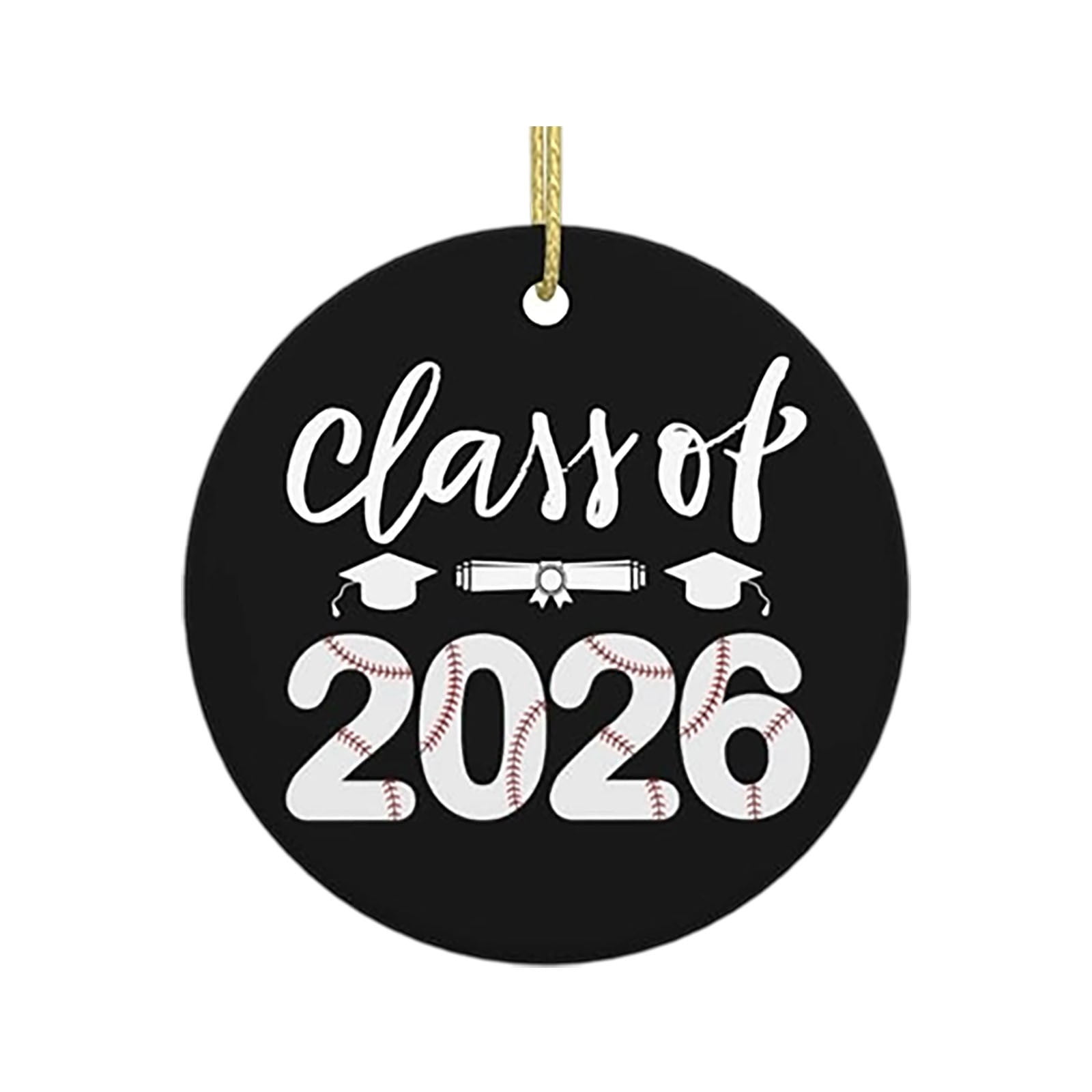 Acrylic Class of 2026 Christmas Ornament, Graduation Celebration Tree ...
