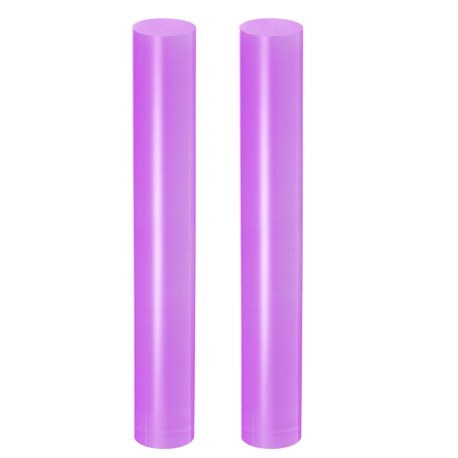 Acrylic Clay Roller 18.5cm x 2.5cm for Shaping Sculpting, Purple, 2 ...