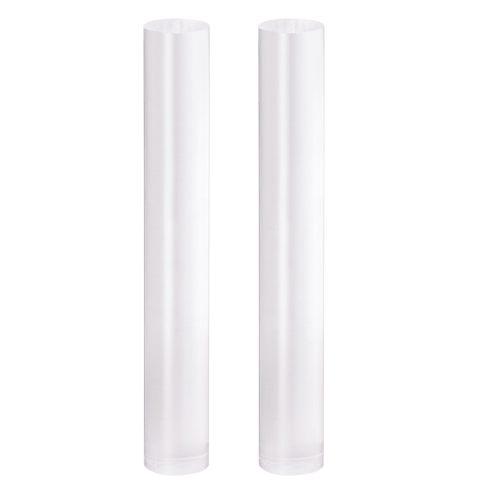 Acrylic Clay Roller 18.5cm x 2.5cm for Shaping Sculpting, Transparent ...