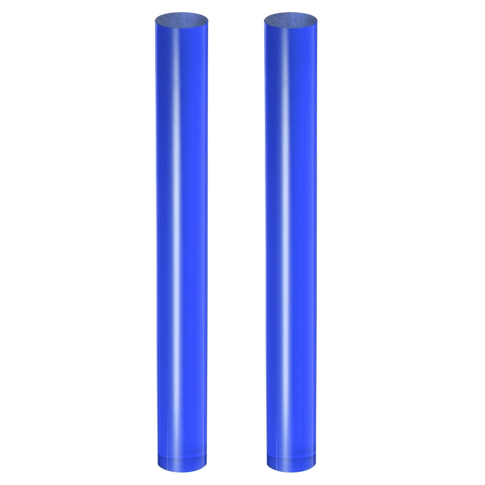 Acrylic Clay Roller 22.86cm x 2.5cm for Shaping Sculpting, Blue, 2 ...