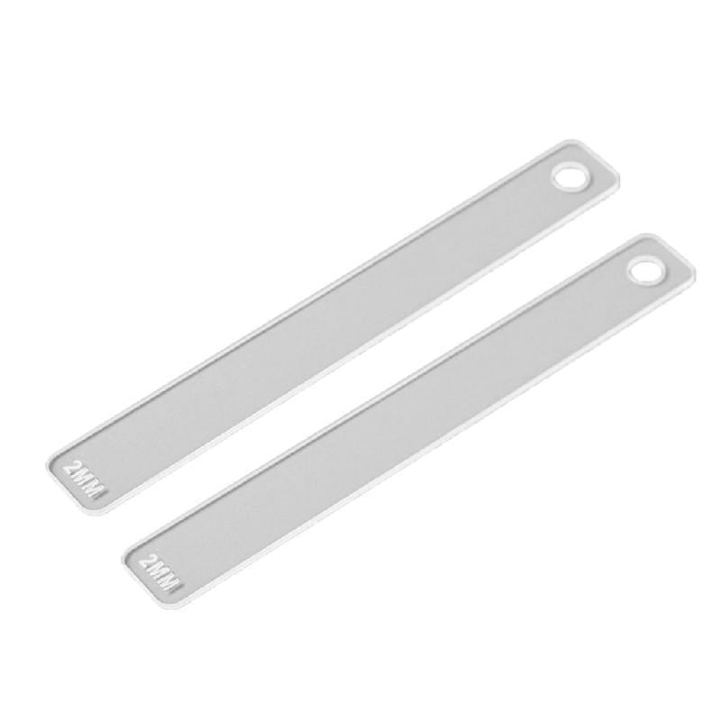 Acrylic Clay Thickness Ruler for Pottery Fixing Clay Thicknesses 2mm ...