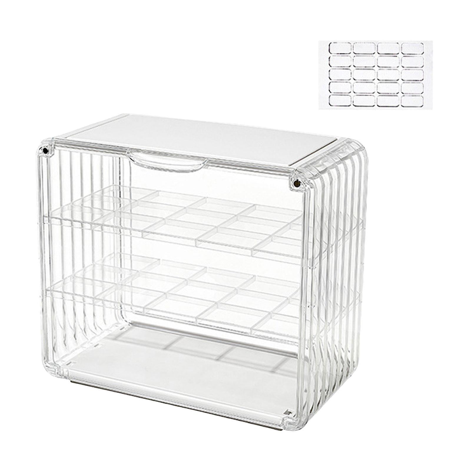 Acrylic Clear Display Case Doll Miniature Figurines Bag Display Storage ...