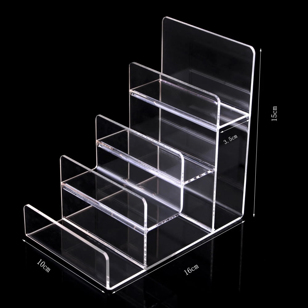 Acrylic Clear Display Risers Transparent 2-5 Tiers Handbag Purse ...
