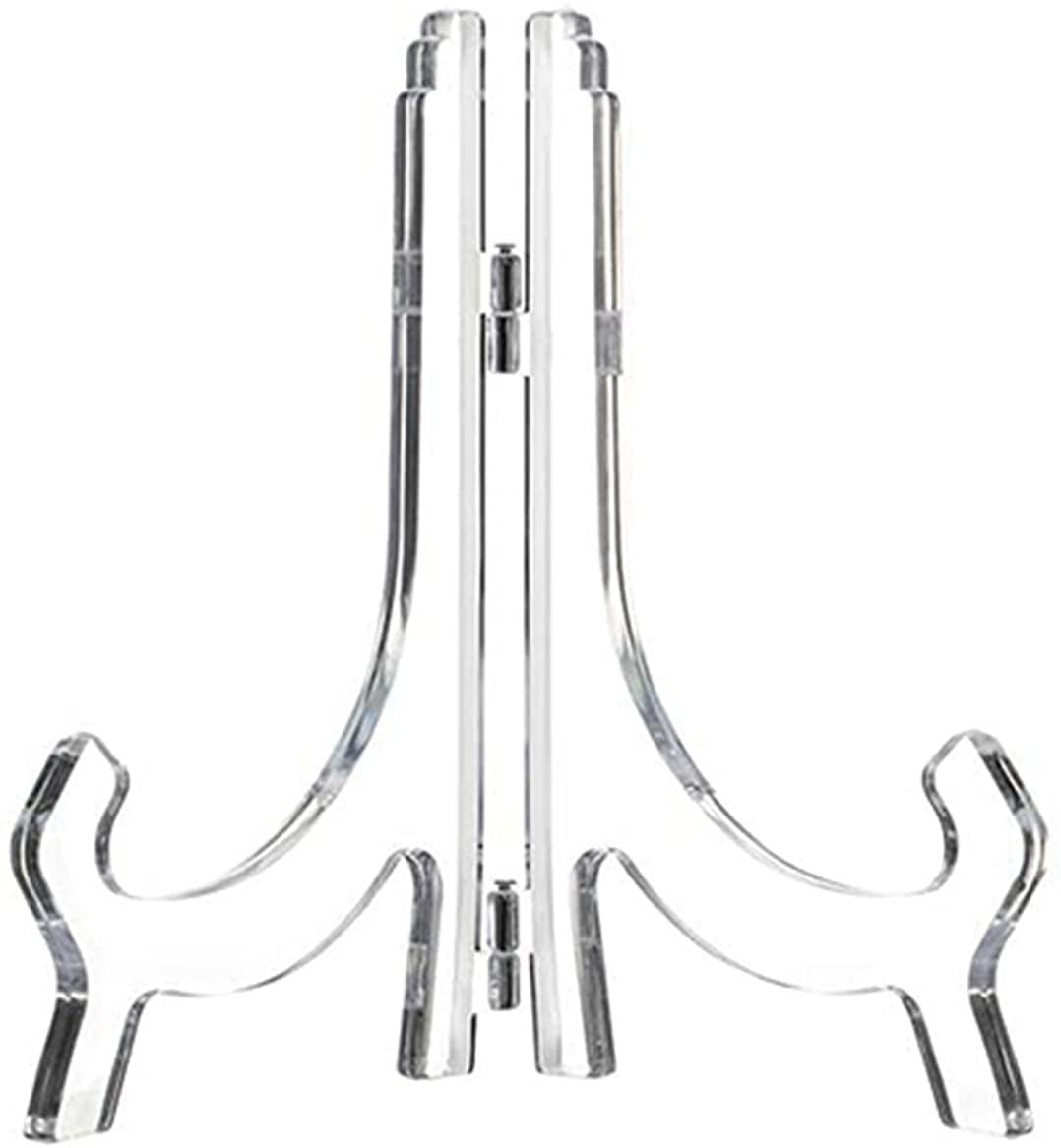 Acrylic Clear Display Stand,Multifunction Picture Frame Stand,Plate ...