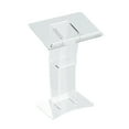 Acrylic Clear Podium Plexiglass Pulpit School Conference Church Curve ...