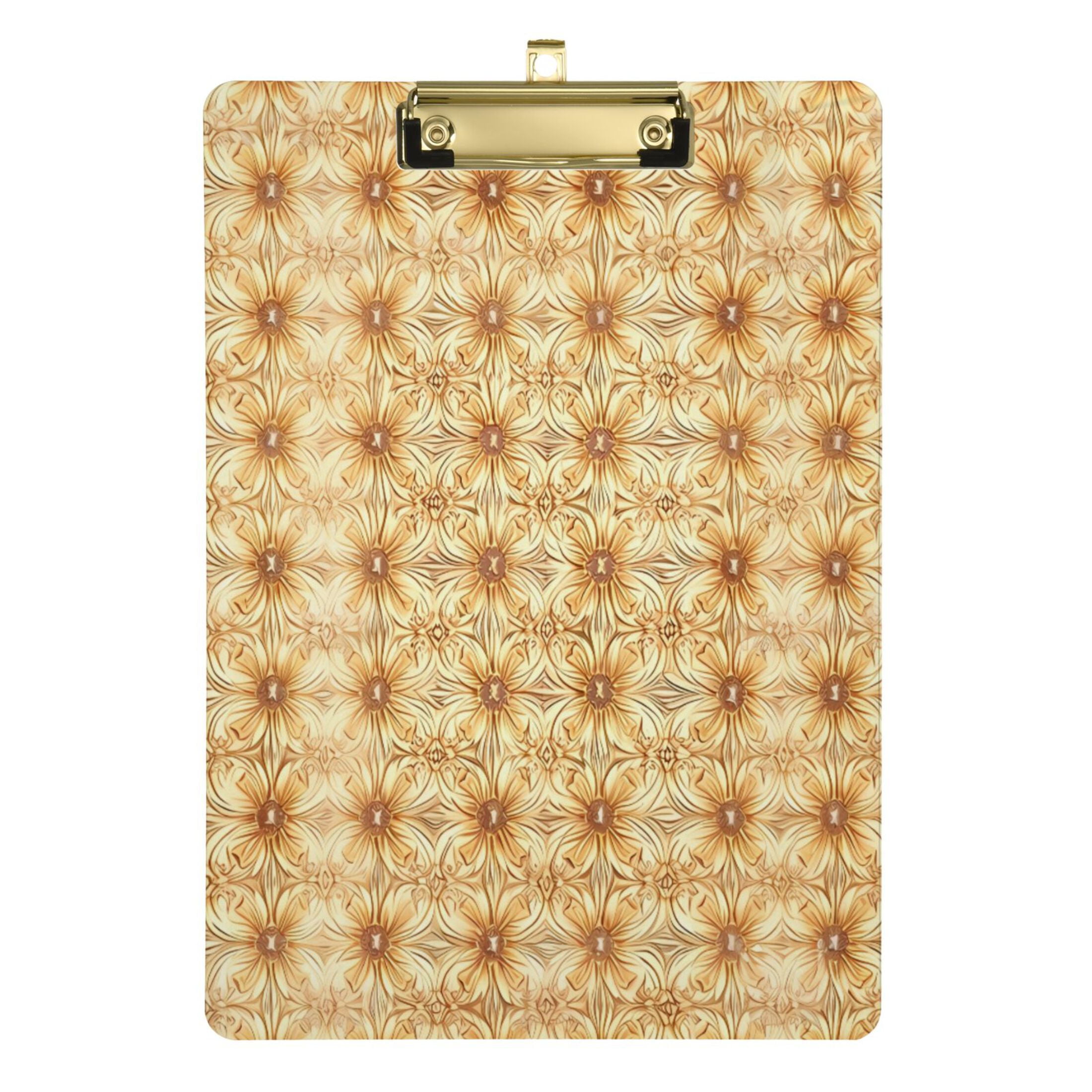 Acrylic Clipboards Bohomia Retro Yellow A4 Standard Size Clipboard 12.5 ...