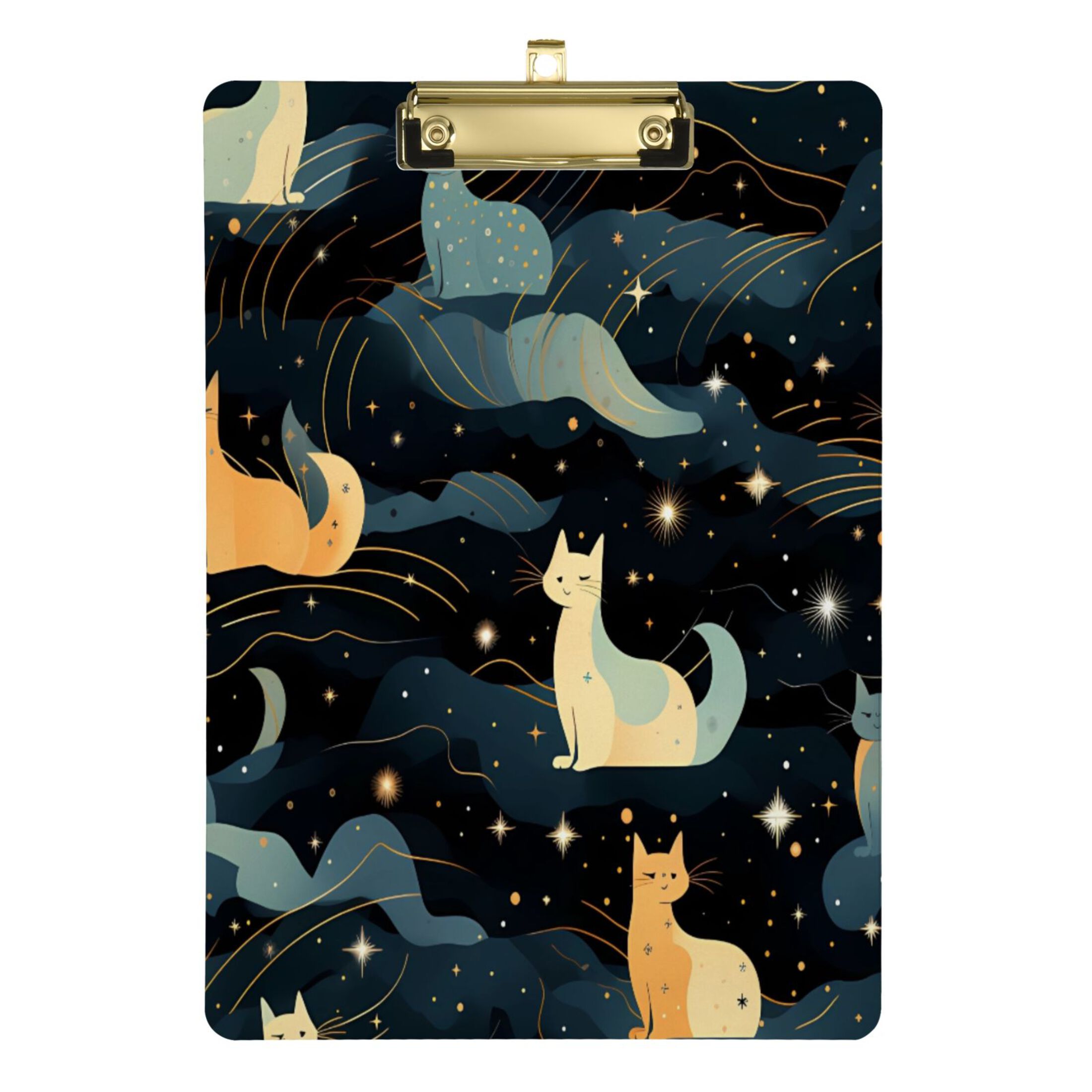 Acrylic Clipboards Cute Cats A4 Standard Size Clipboard 12.5" X 9" Clip ...