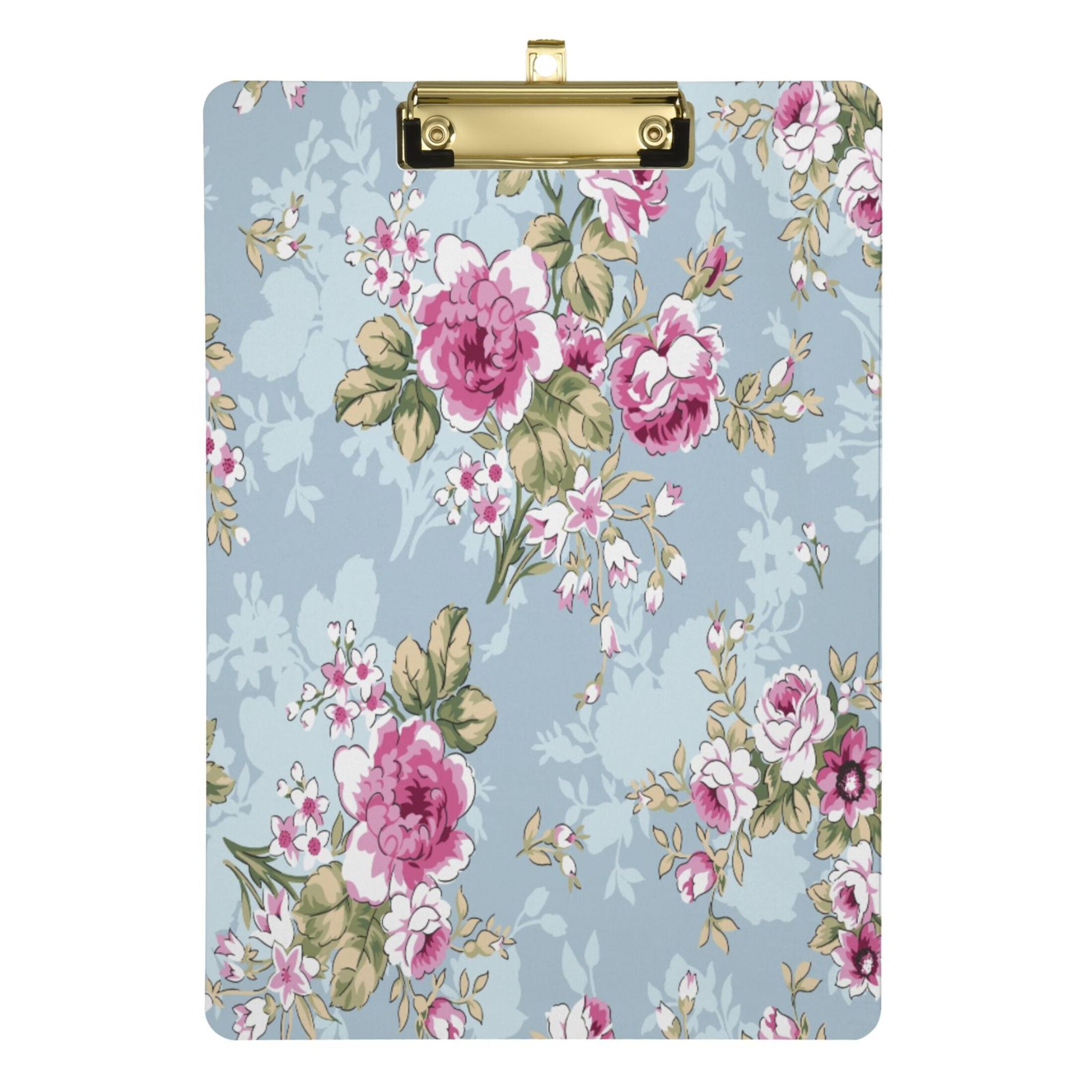 Acrylic Clipboards Cute Flower A4 Standard Size Clipboard 12.5" X 9 ...
