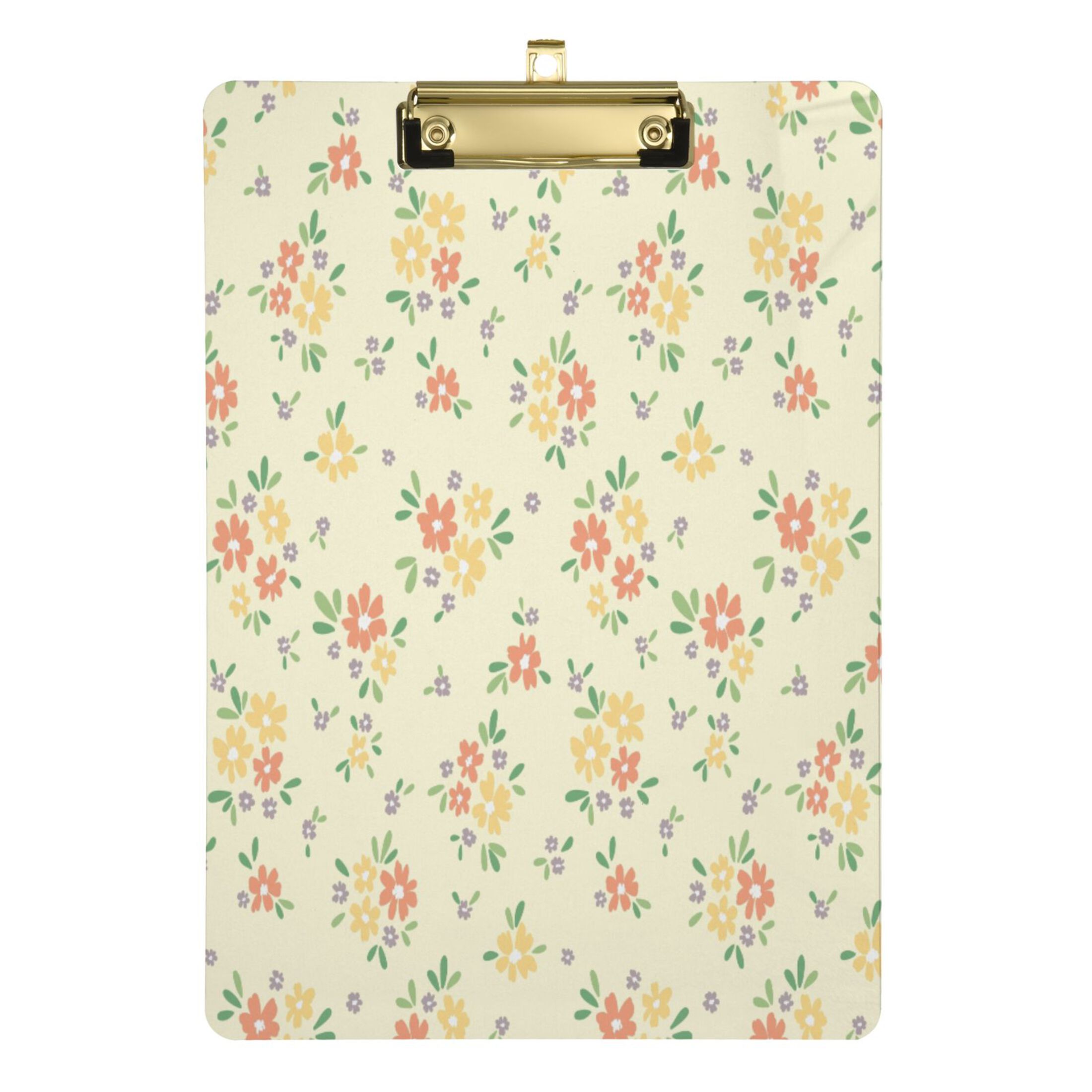Acrylic Clipboards Floral on Yellow A4 Standard Size Clipboard 12.5" X ...