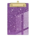 Acrylic Clipboards, Glitter Clipboard with Low Profile Gold Clip ...