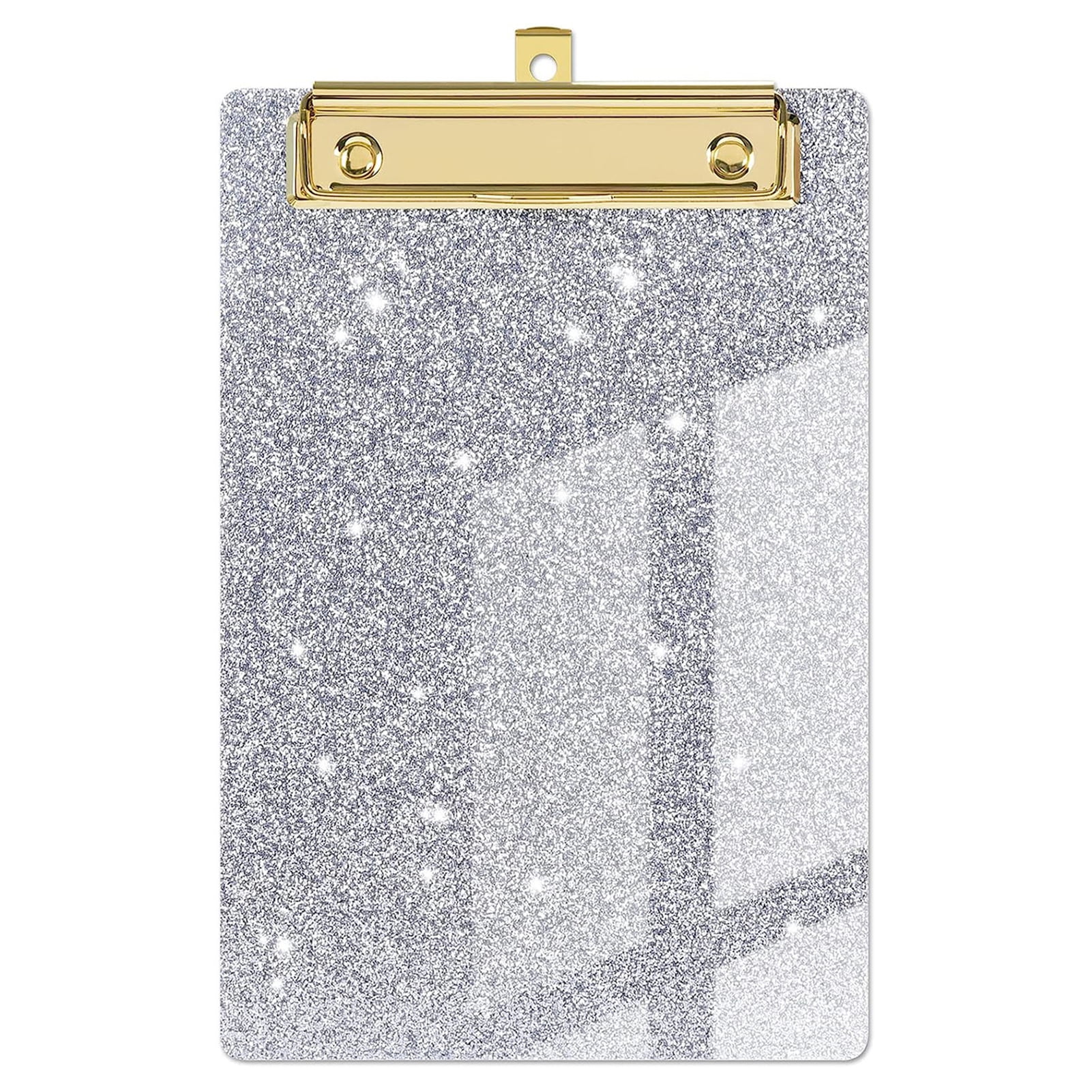 Acrylic Clipboards, Glitter Clipboard with Low Profile Gold Clip ...