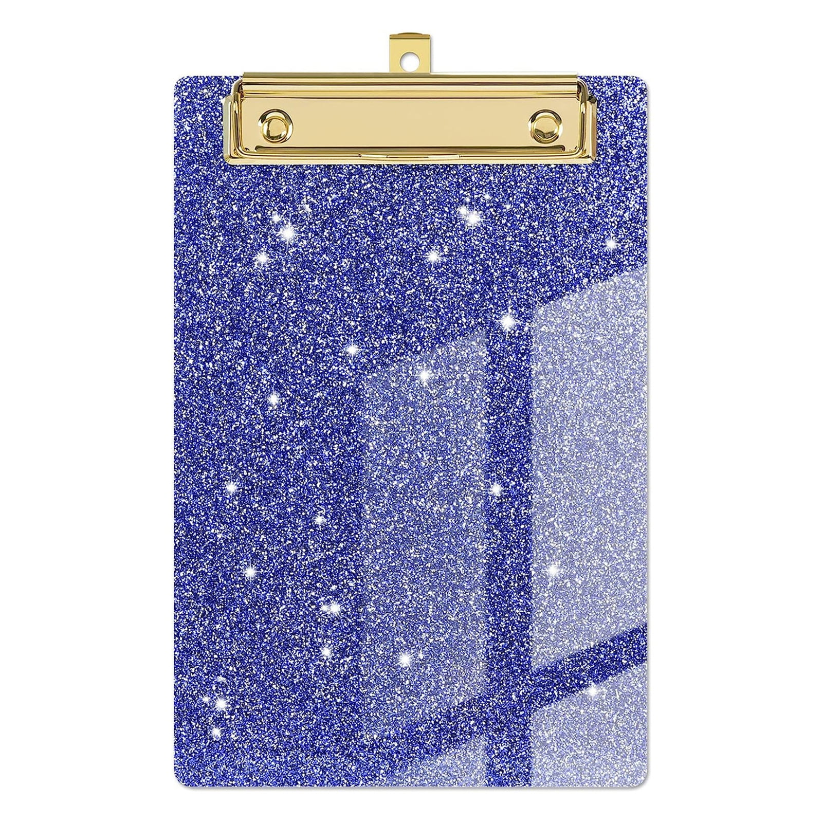 Acrylic Clipboards, Glitter Clipboard with Low Profile Gold Clip ...